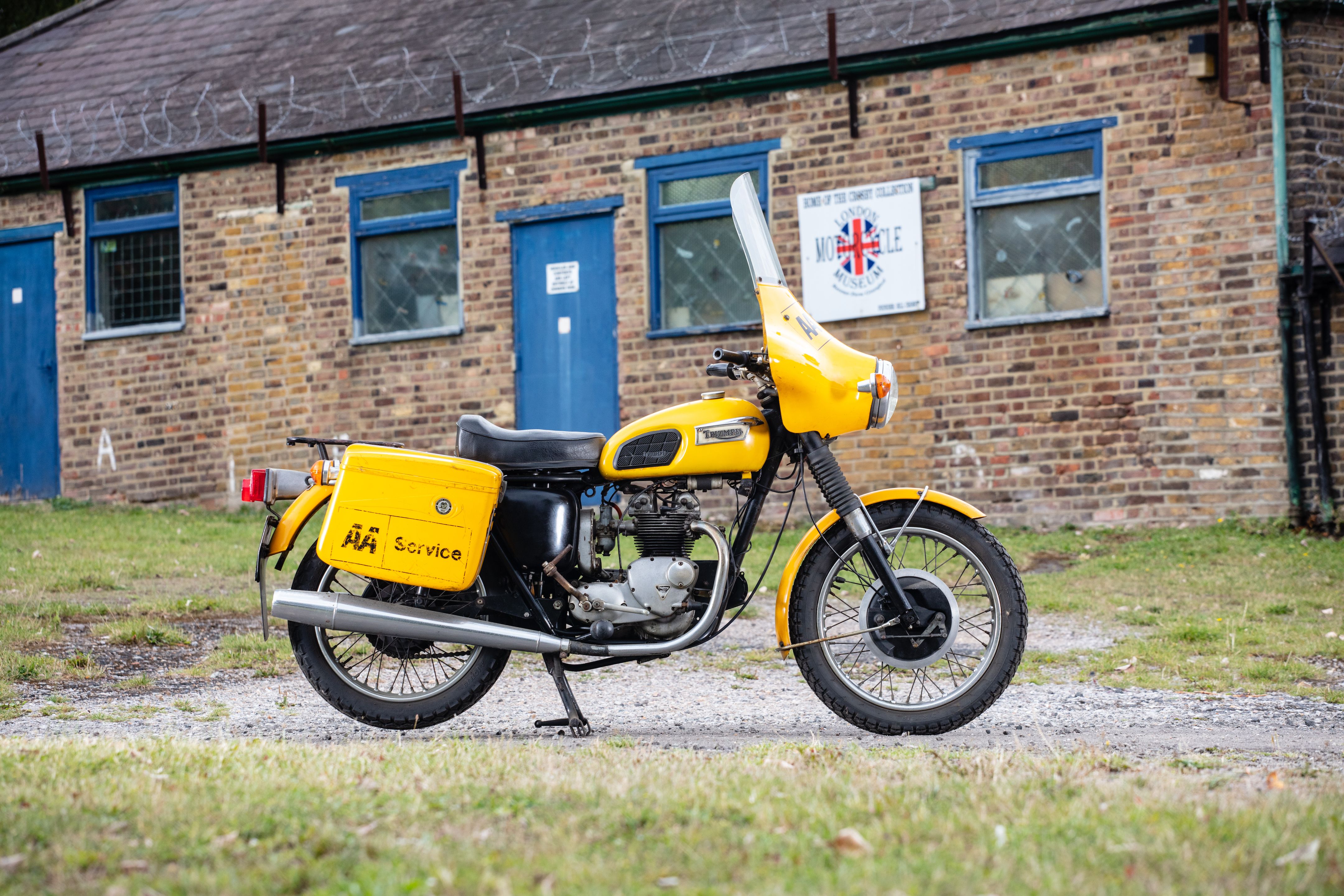 Bonhams Cars : 1973 Triumph 490cc T100P Automobile Association Patrol ...