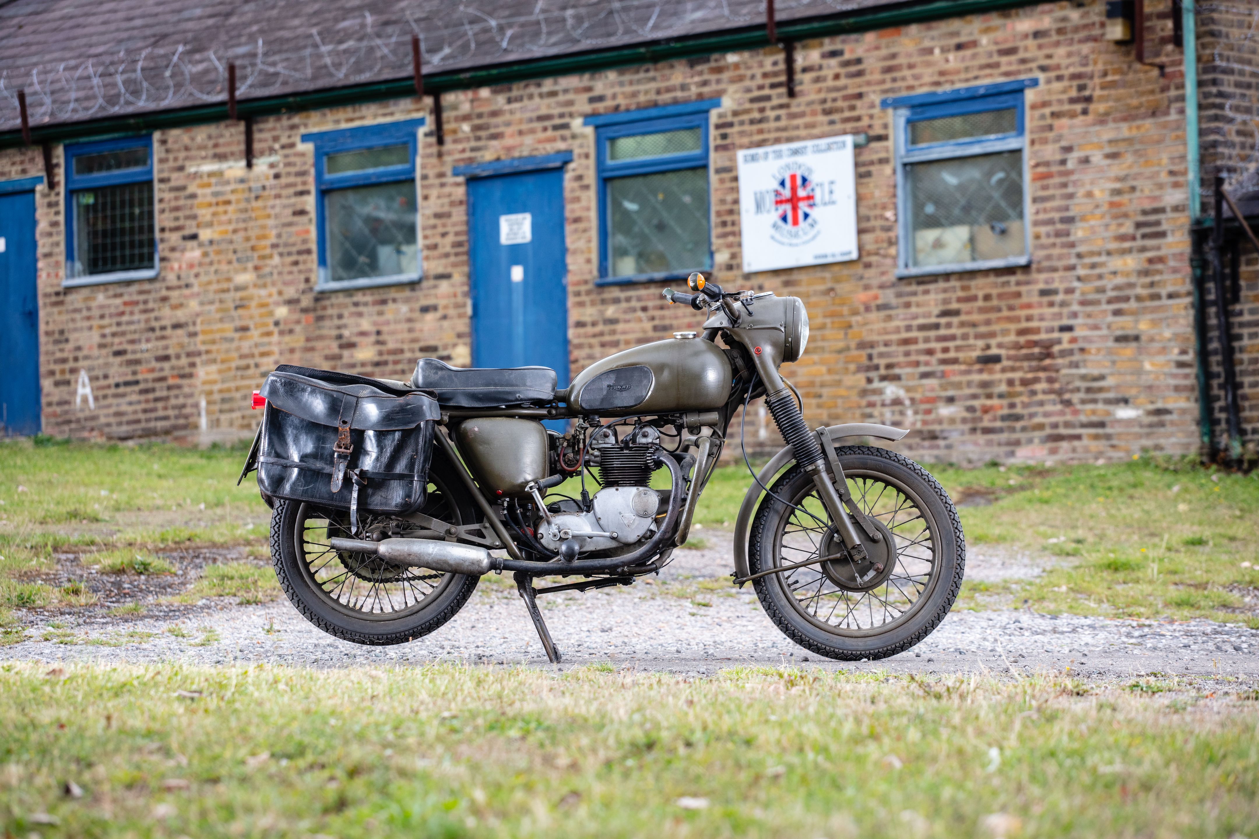 Bonhams Cars : 1966 Triumph 349cc 3TA Military Motorcycle Frame no ...