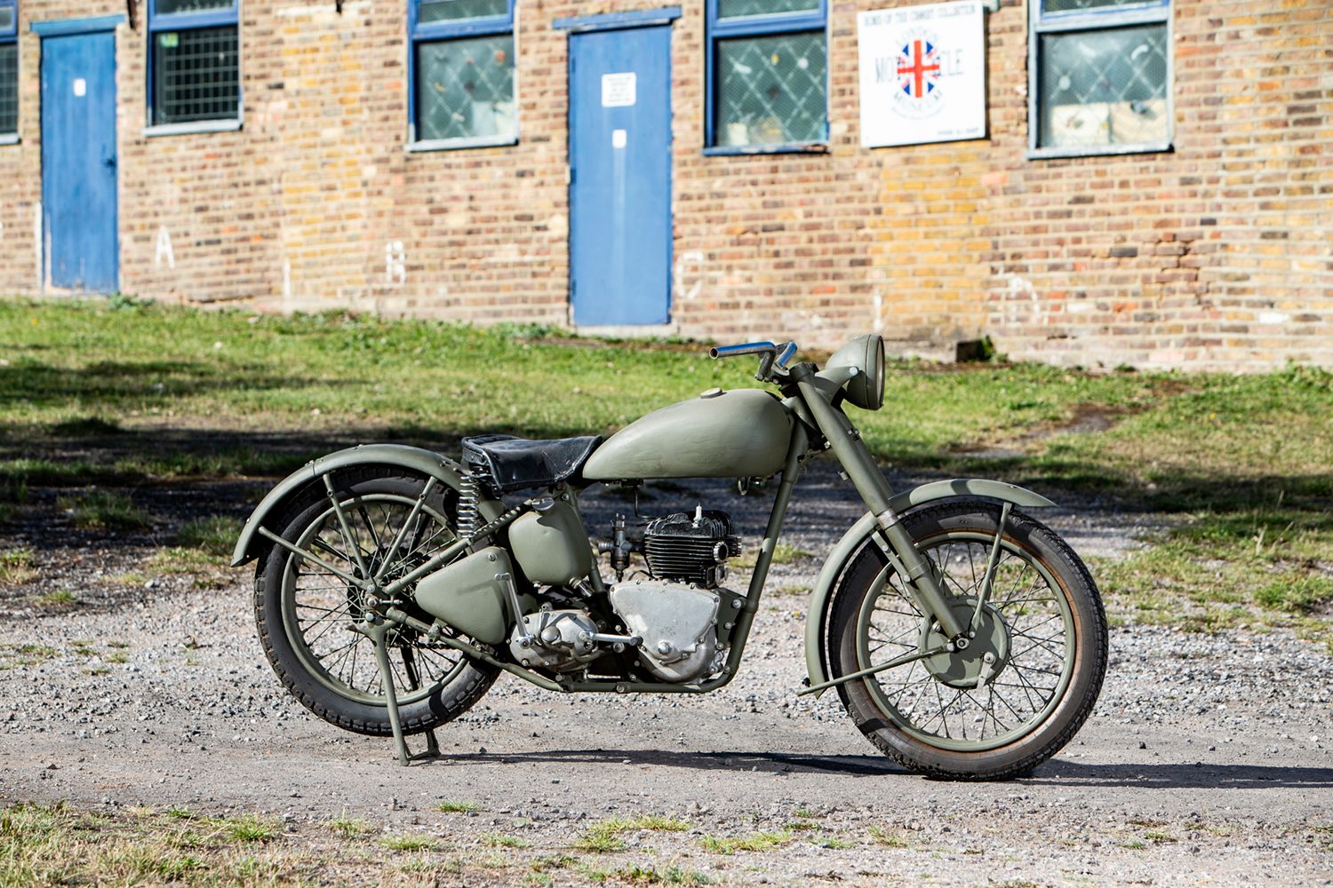 Bonhams Cars : 1947 Triumph 500cc TRW Prototype Military Motorcycle ...