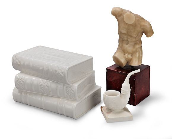 Bonhams : A late 19th / early 20th century Italian carved alabaster ...