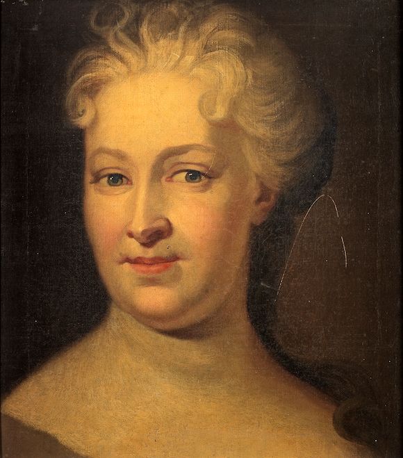 Bonhams : French School, circa 1800 Portrait of a lady, traditionally ...