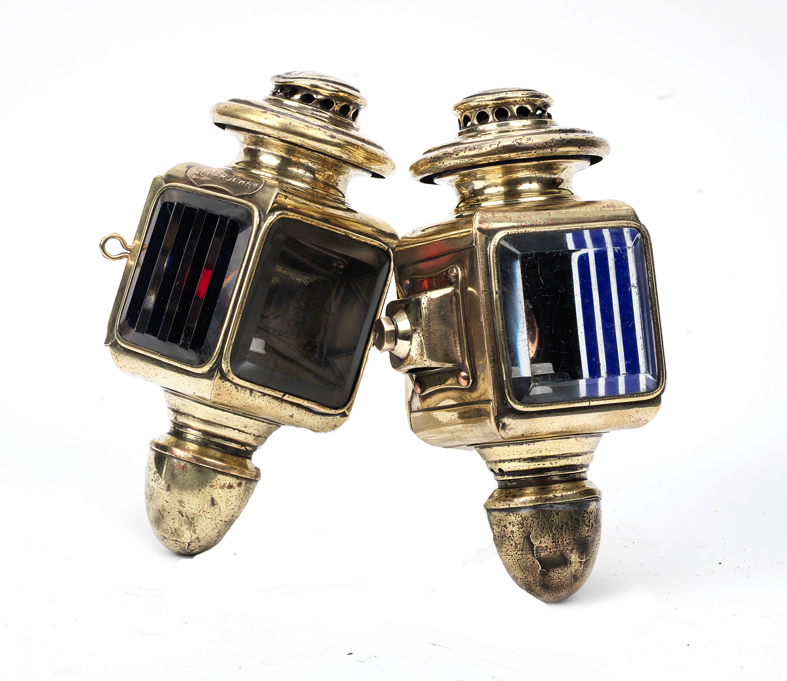 Bonhams Cars : A pair of oil illuminated "opera" sidelights by ...