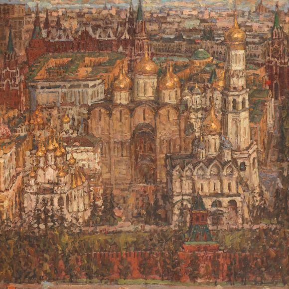 Bonhams : Gennady Ivanovich Solovykh (Russian, 1932-2011) The Chronicle