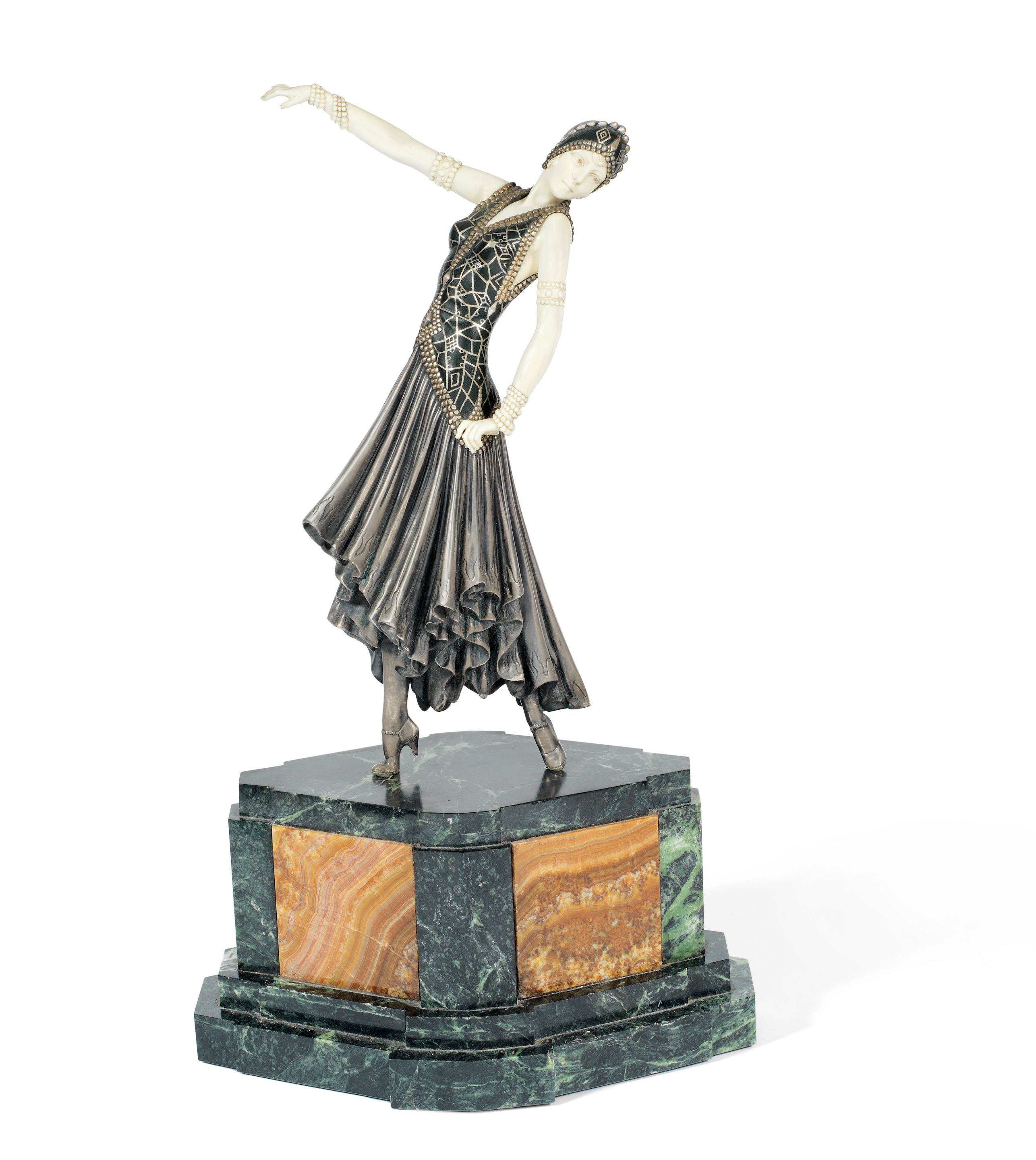 Bonhams : Demetre Chiparus (Romanian, 1886-1947) 'Damascene' An Art ...