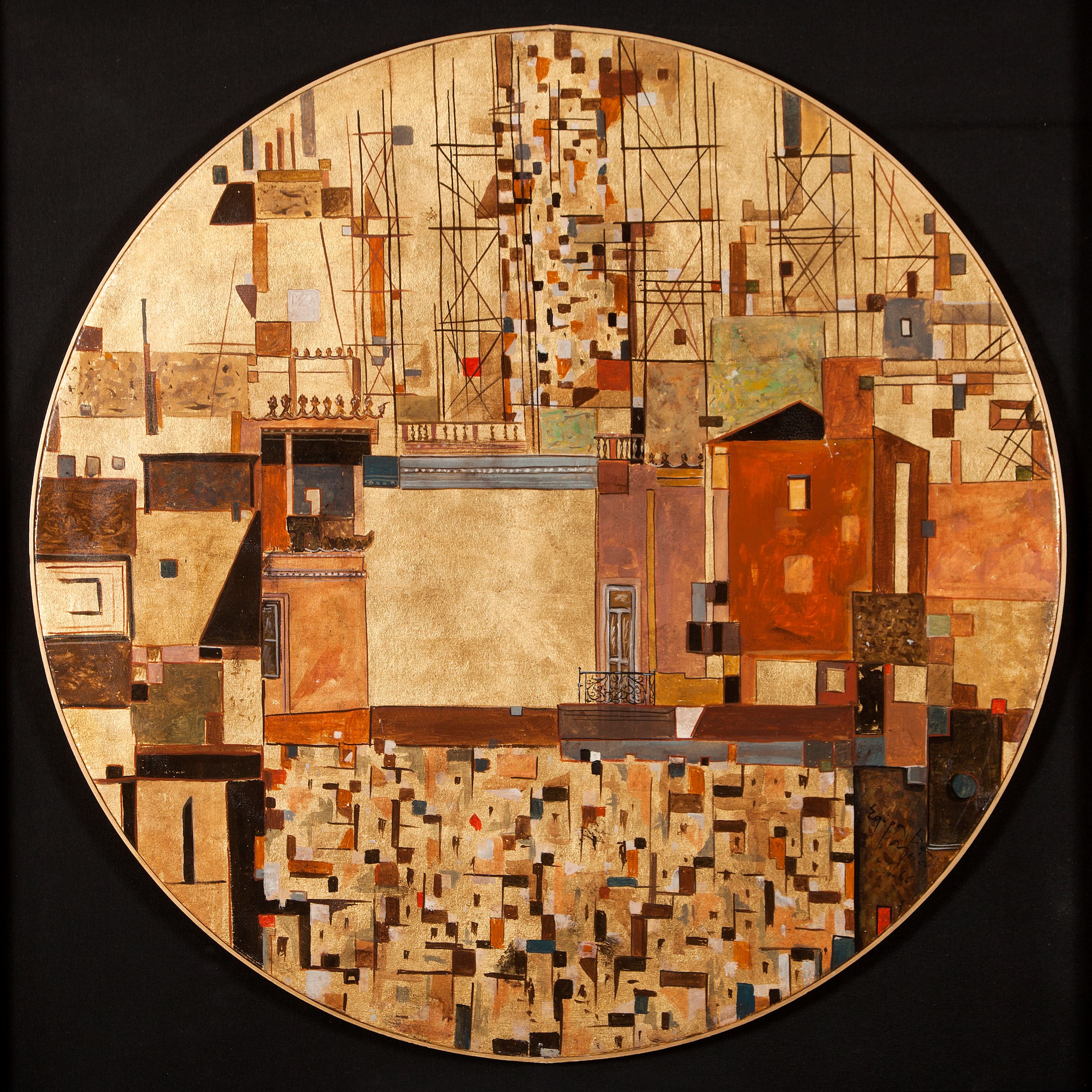 Bonhams : Spyros Vassiliou (Greek, 1902-1985) Golden Athens '66 ...