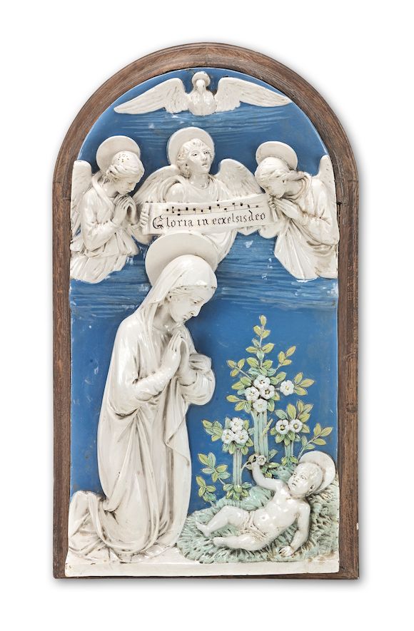 Bonhams : Romeo Pazzini (Italian, 1855-1942) for Manifattura Cantagalli ...