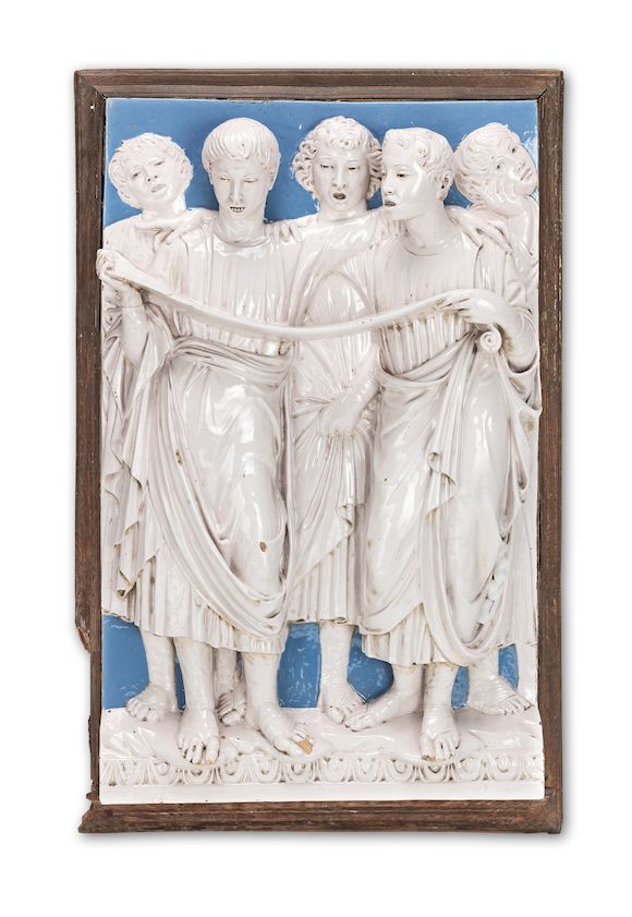 Bonhams : Romeo Pazzini (Italian, 1855-1942) for Manifattura Cantagalli ...