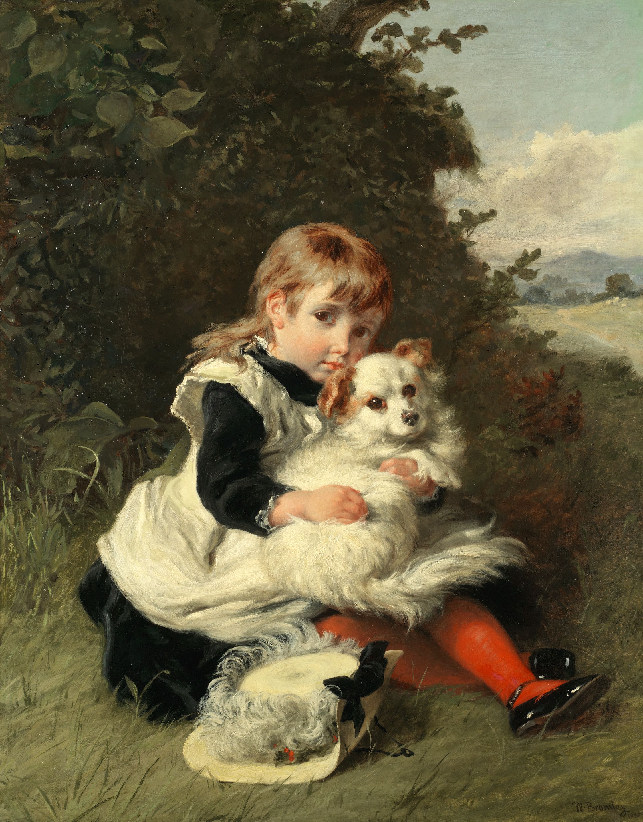 Bonhams : William Bromley (British, active 1835-1888) The best of friends