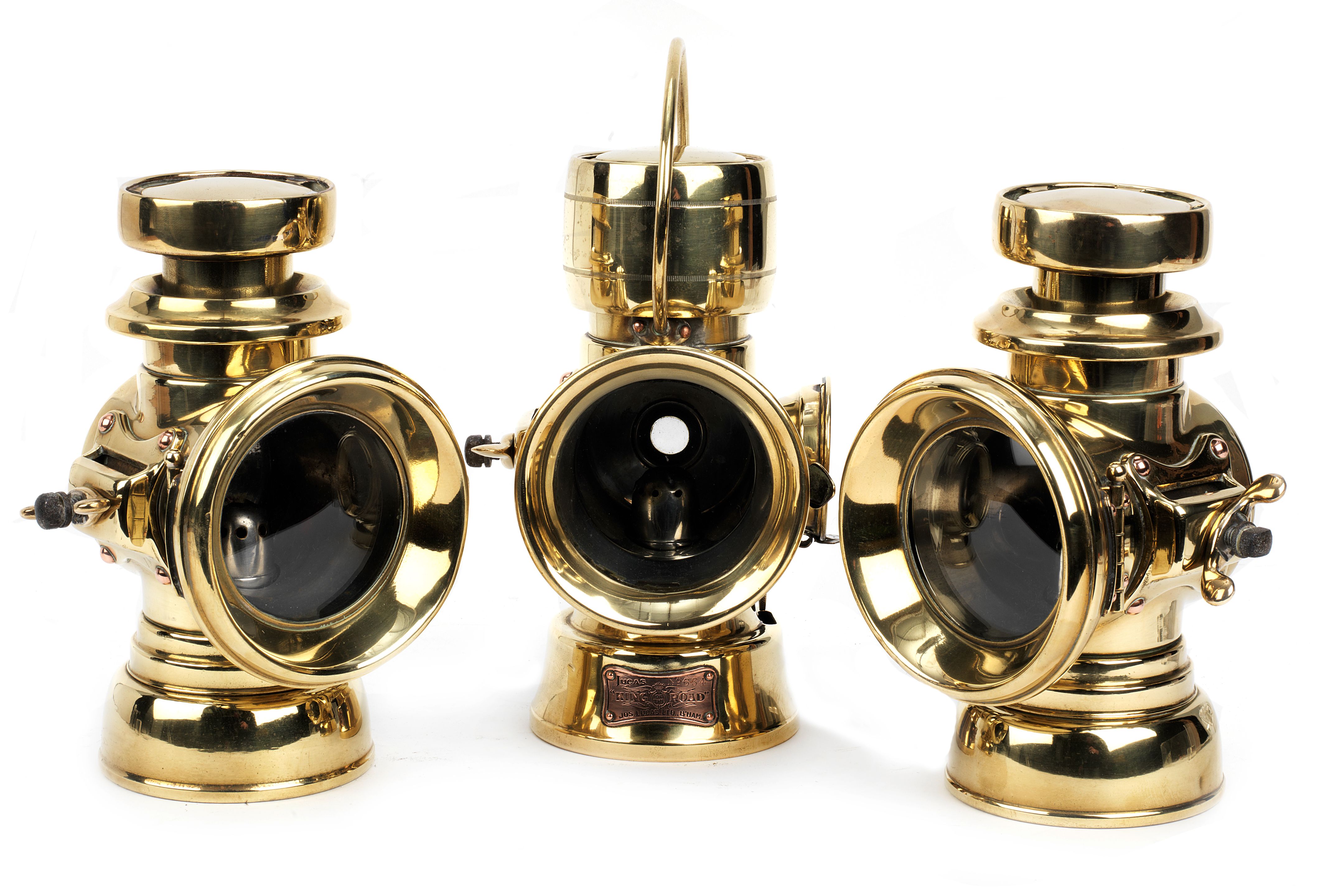Bonhams Cars : A pair of Lucas No.F141 sidelamps and a Lucas No.634 ...