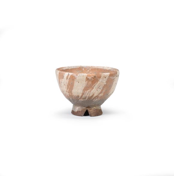 Bonhams : A Hagi-ware chawan (teabowl) Edo period (1615-1868), 17th ...