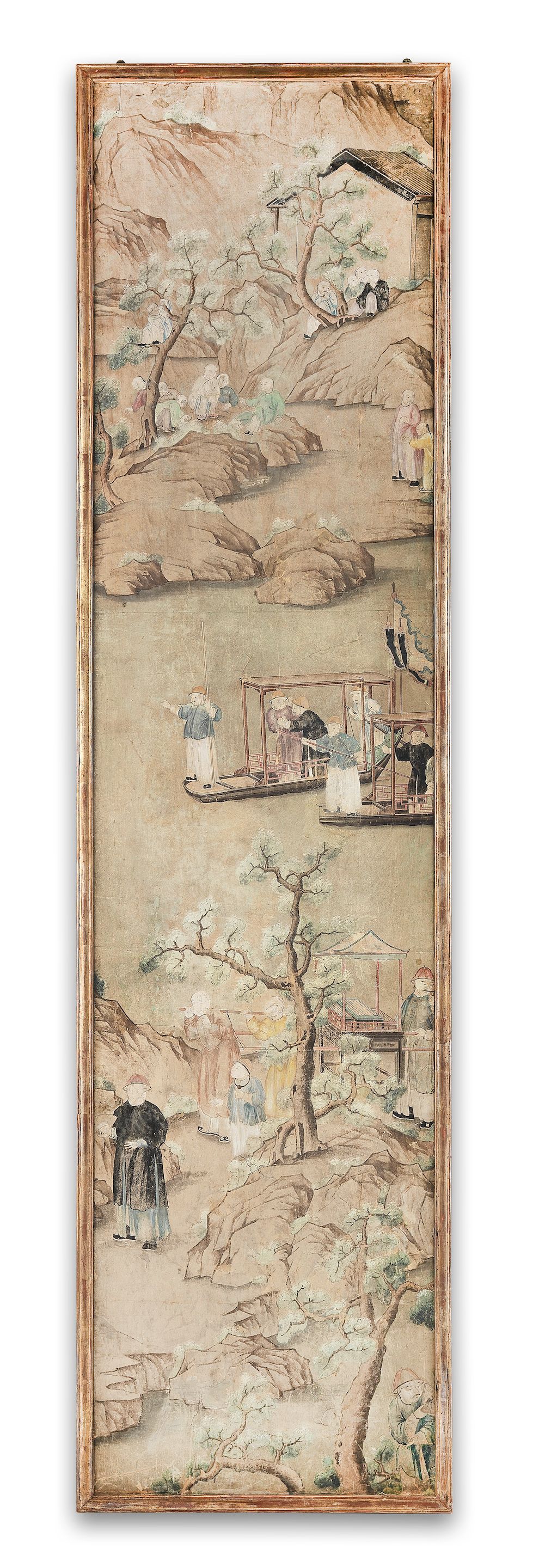 Bonhams : The Moor Park Wallpapers A set of fifteen late 18th century ...