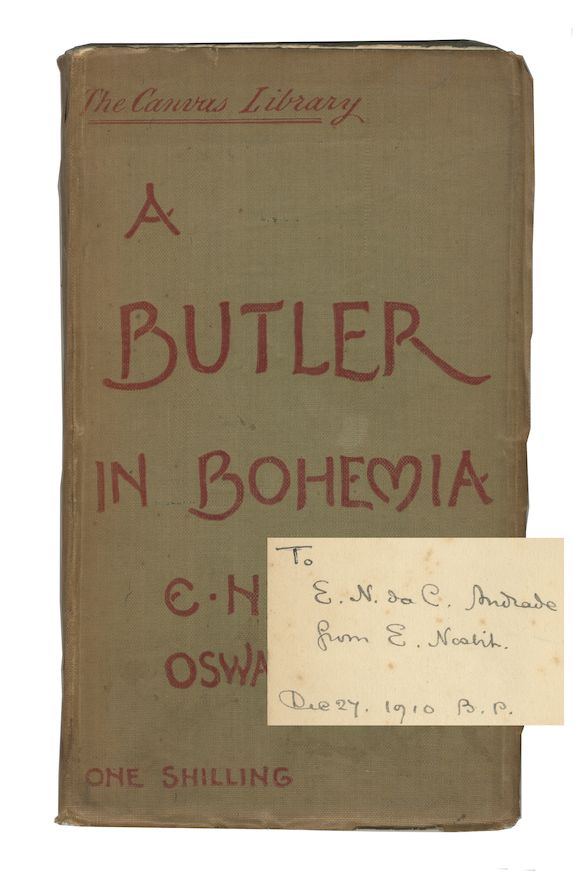 Bonhams : NESBIT (EDITH) AND OSWALD BARRON The Butler in Bohemia, FIRST ...