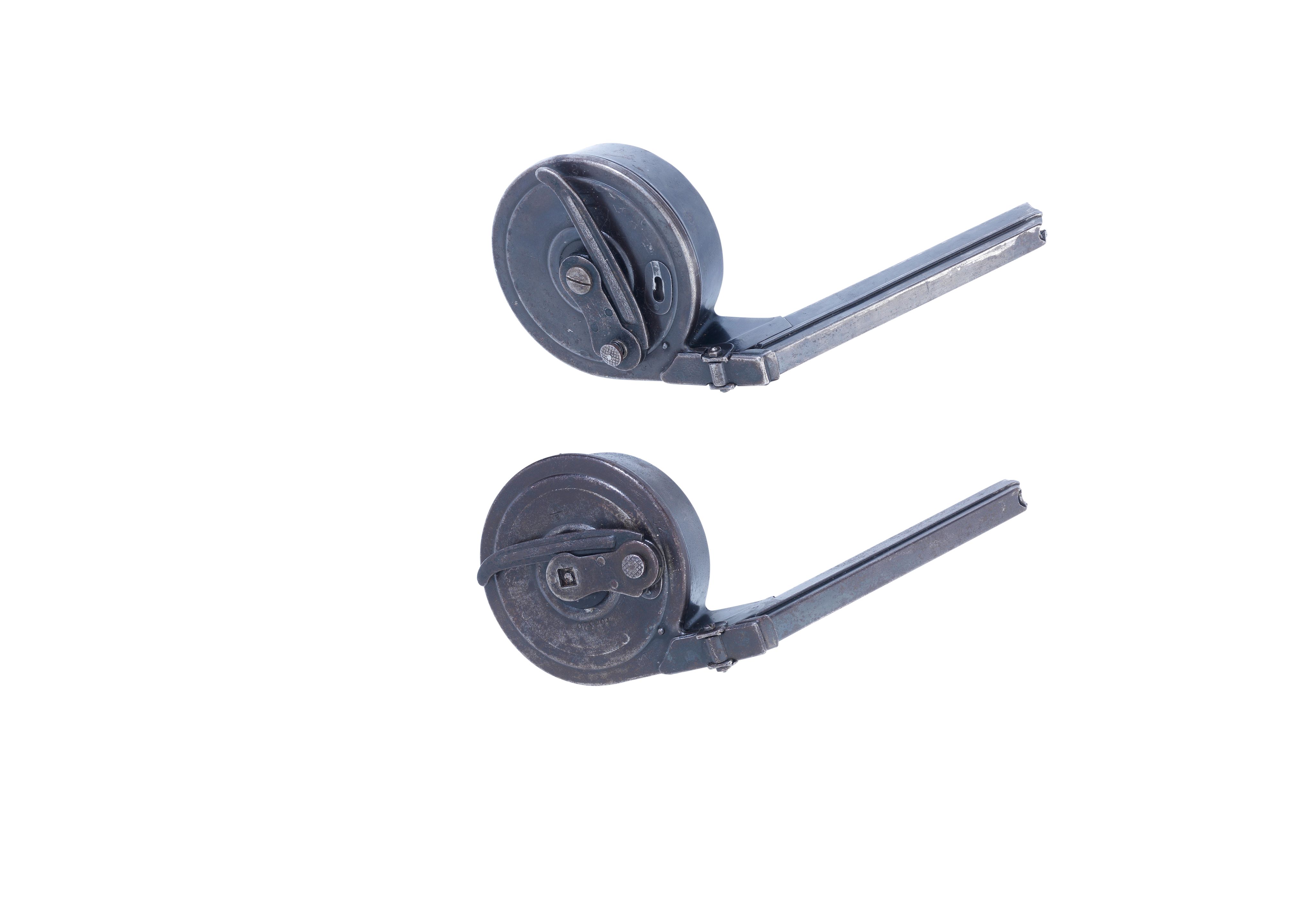 Bonhams : Two Luger 32-round snail drum magazines, for Parabellum ...
