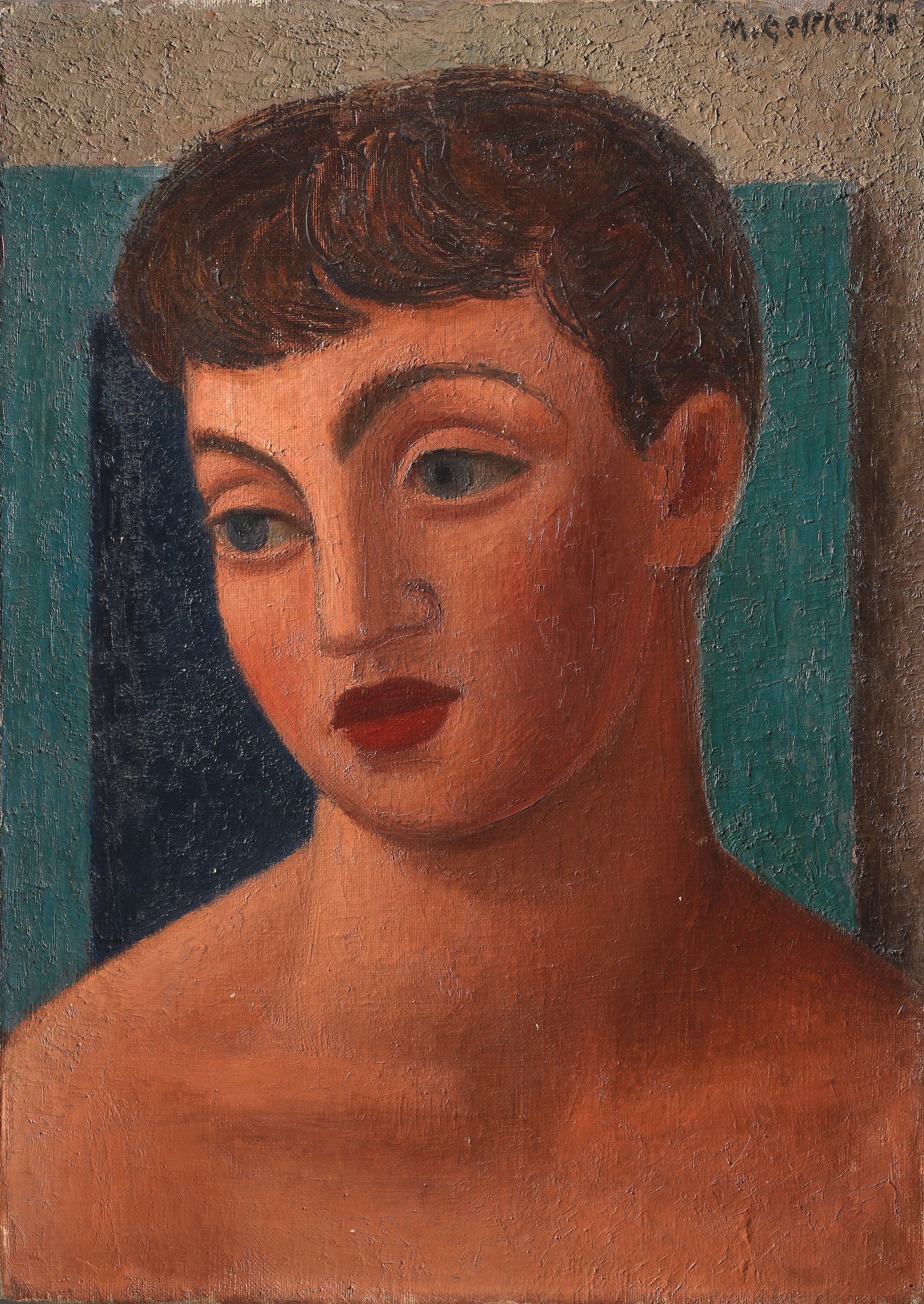 Bonhams : Mark Gertler (British, 1891-1939) Head of a Girl (Miss Anne ...