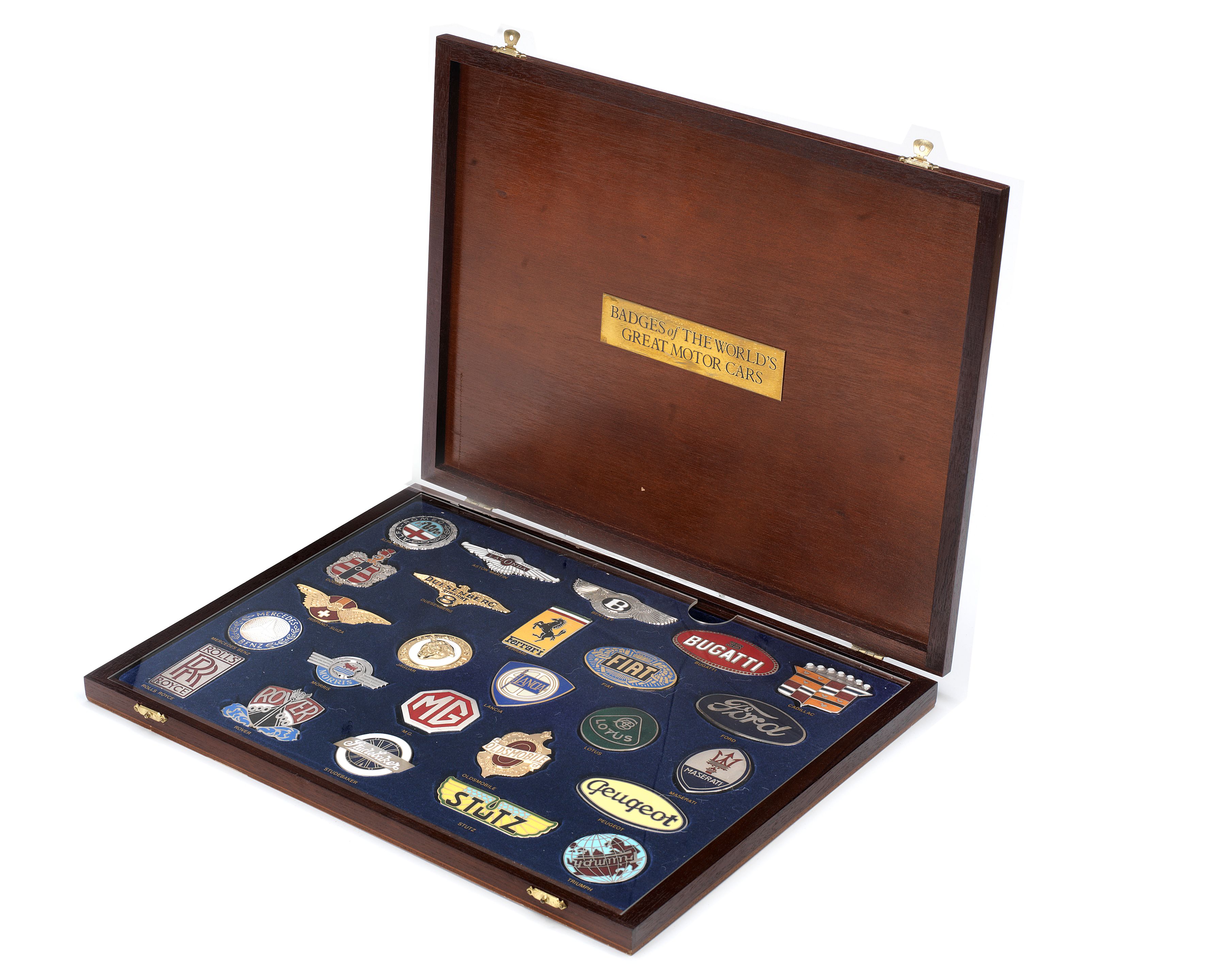 Bonhams Cars : A cased set of 'Badges of the World's Great Motor Cars ...
