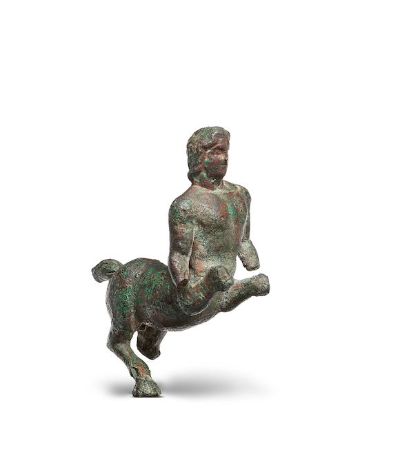 Bonhams : A Roman bronze fragmentary centaur