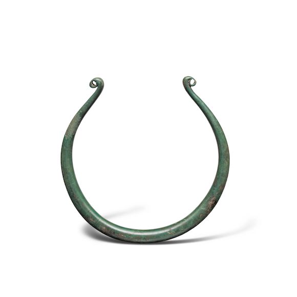 Bonhams : A Celtic bronze torc
