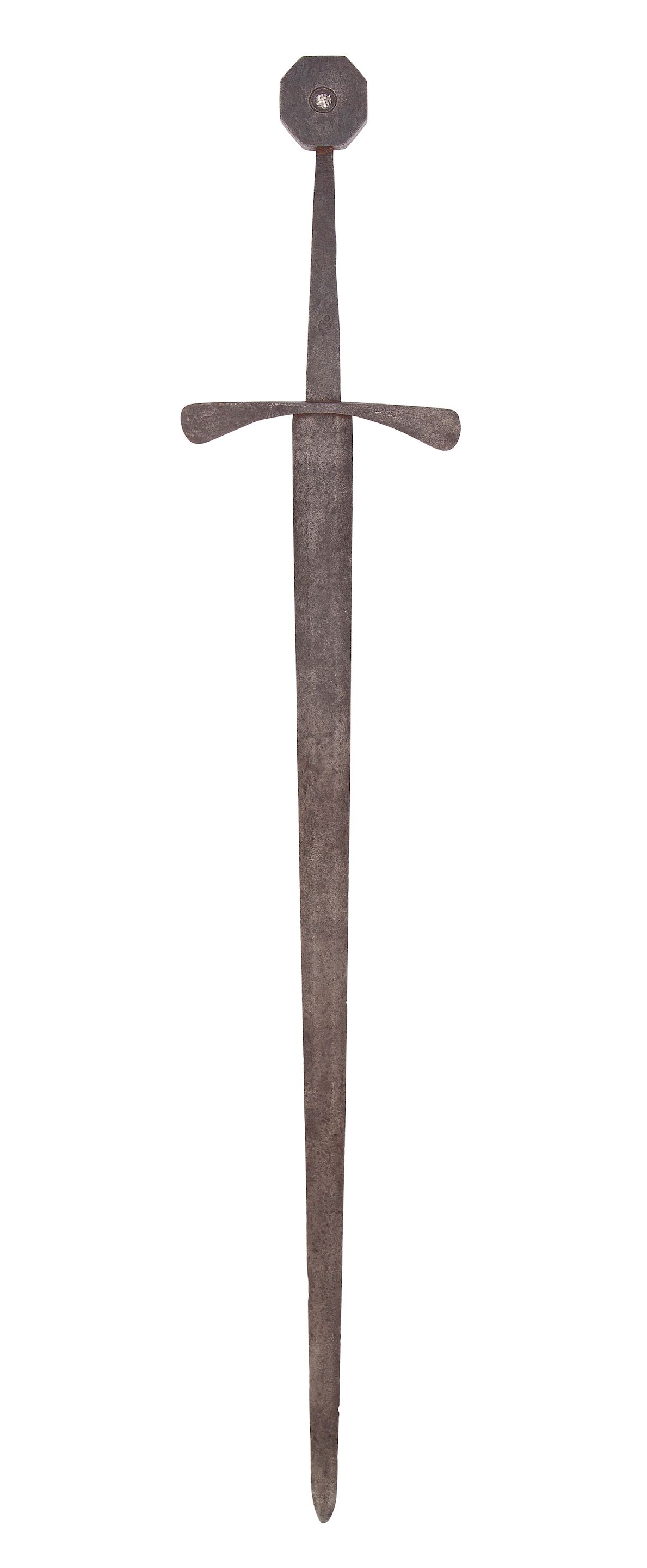 Medieval Sword with Octagonal Pommel - auctions & price archive