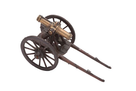 Bonhams : A Rare Model Revolving Two-Shot Cannon