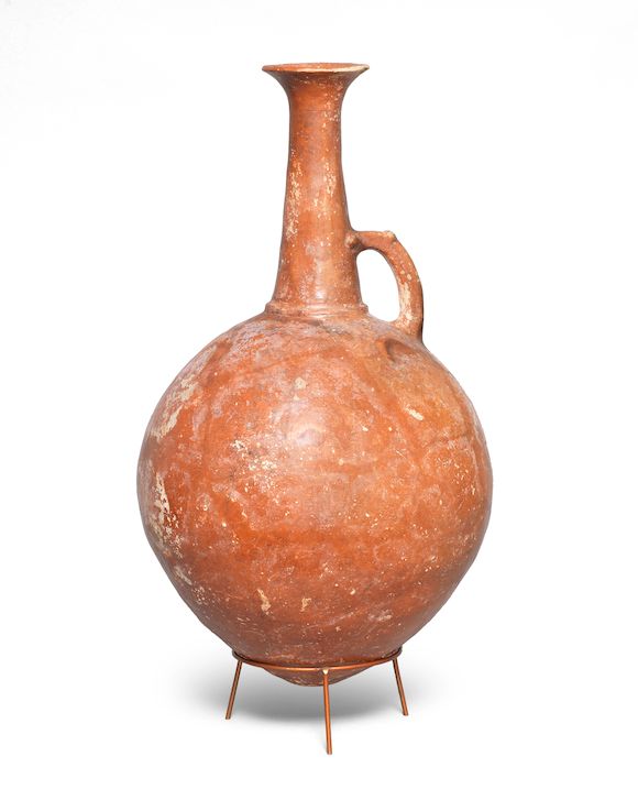 Bonhams : A Cypriot red polished ware jug