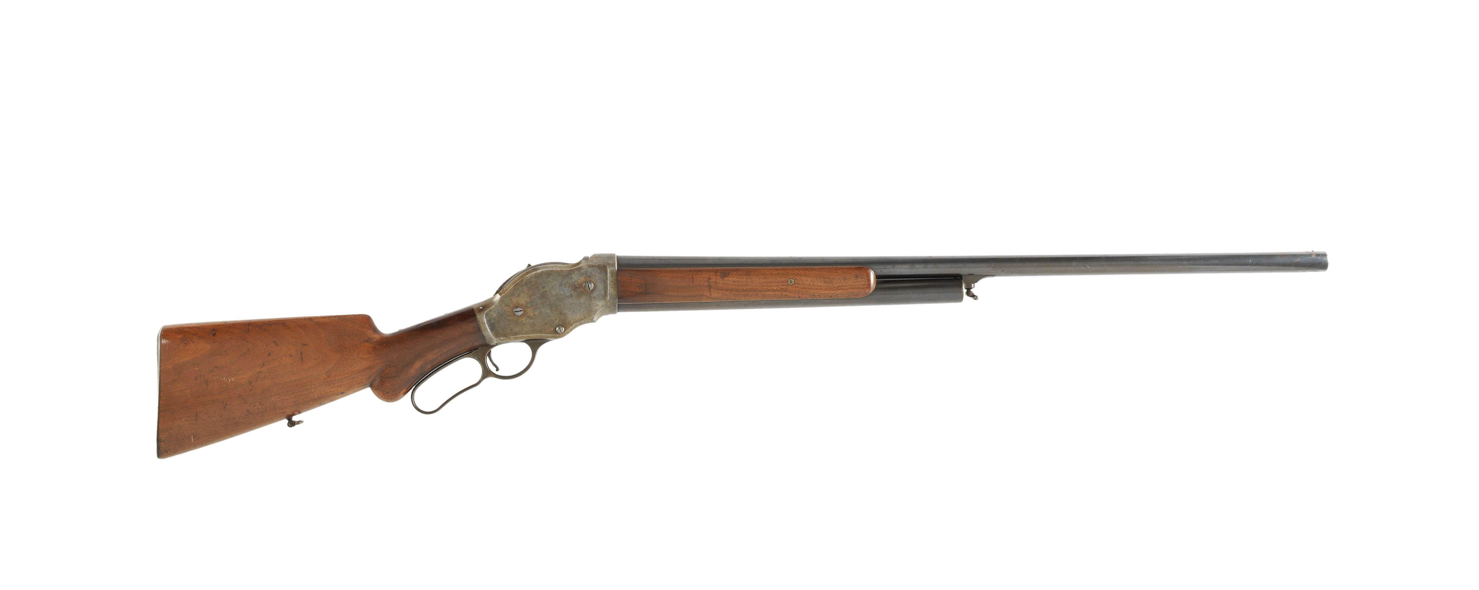 Bonhams : A deactivated 12-bore 'Model 1887' lever-action gun by ...