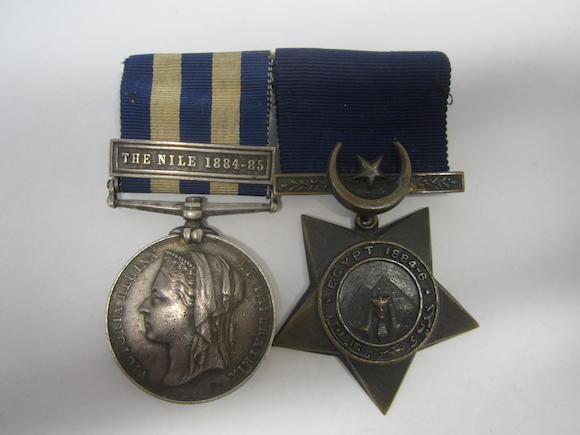 Bonhams Pair To Private Afraser Cameron Highlanders