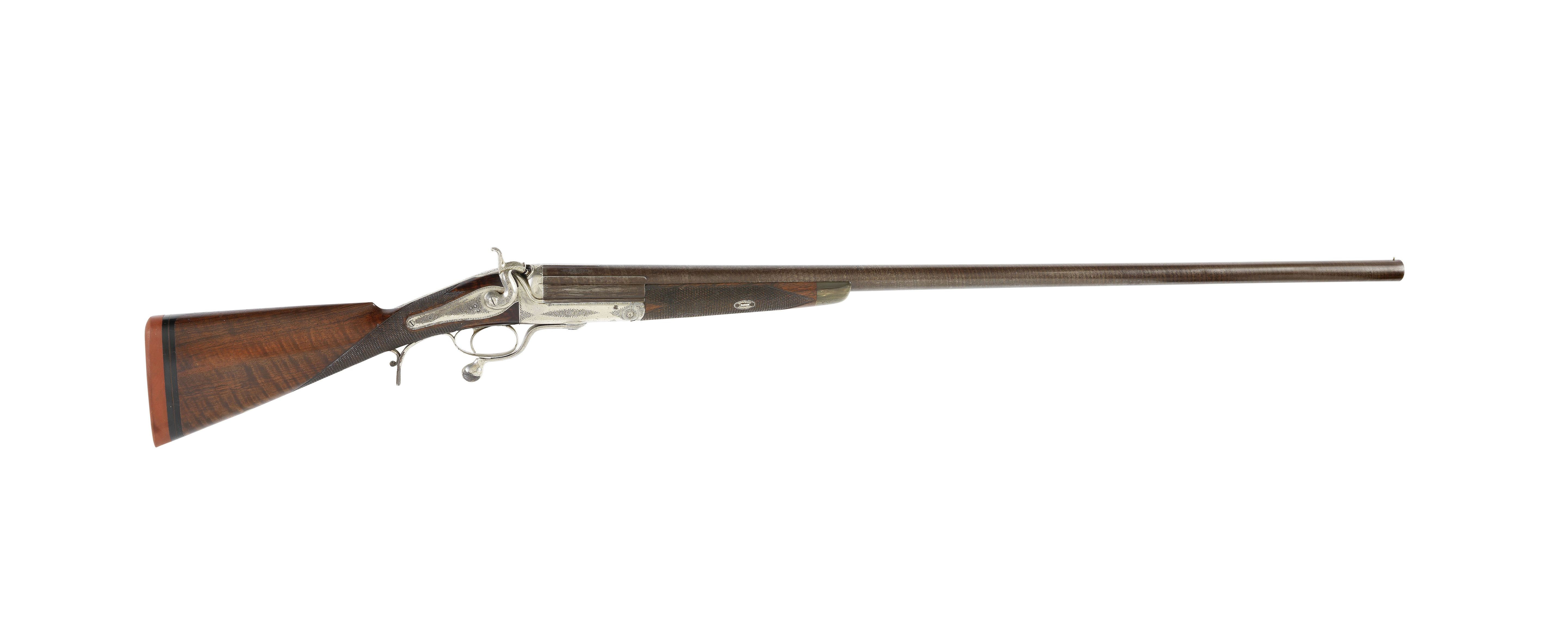 Bonhams : A 4-bore single-barrelled hammer wild-fowling gun by Holland ...