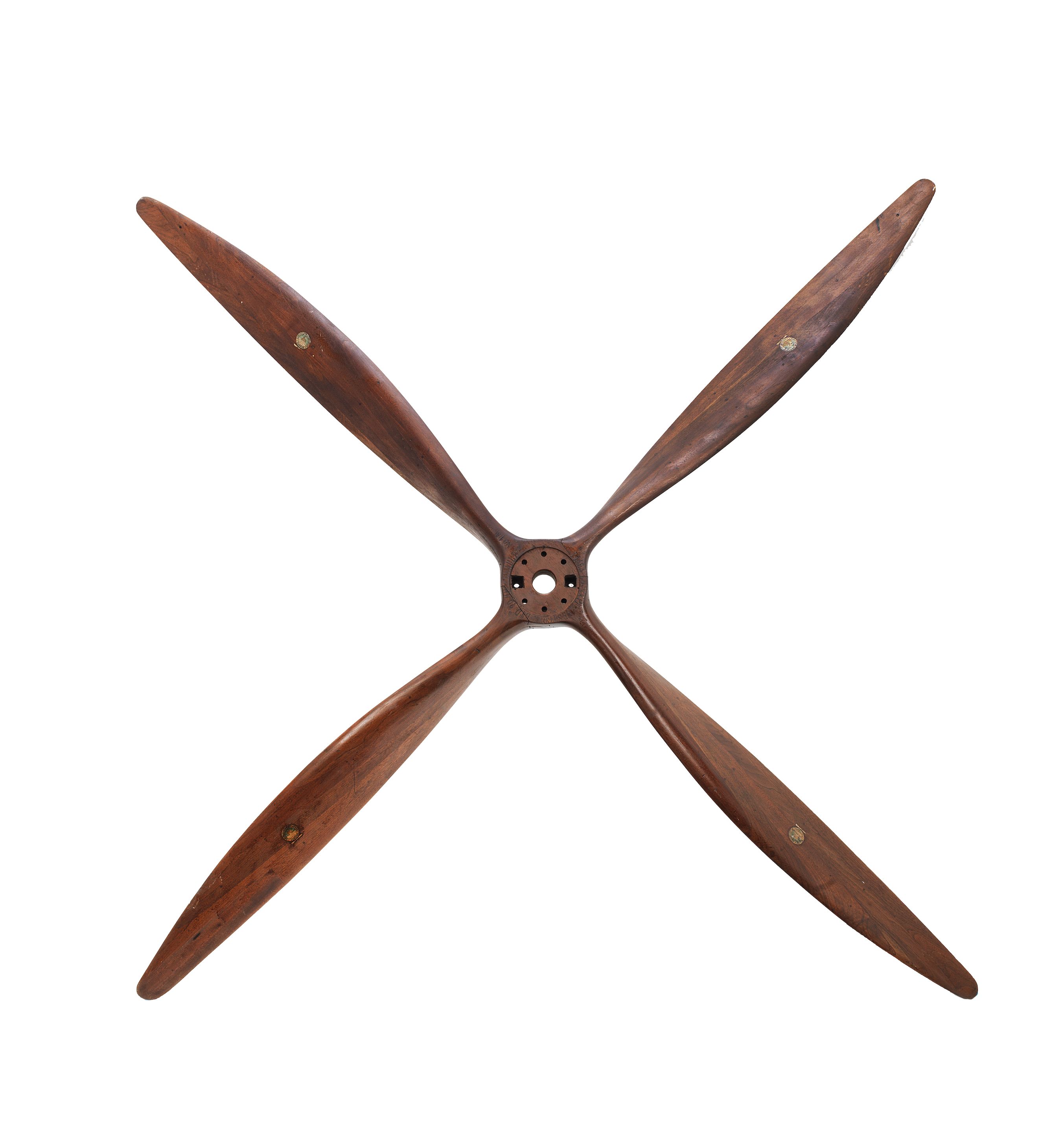 Bonhams Cars : A World War 1 four bladed wooden propeller by Lockraft ...
