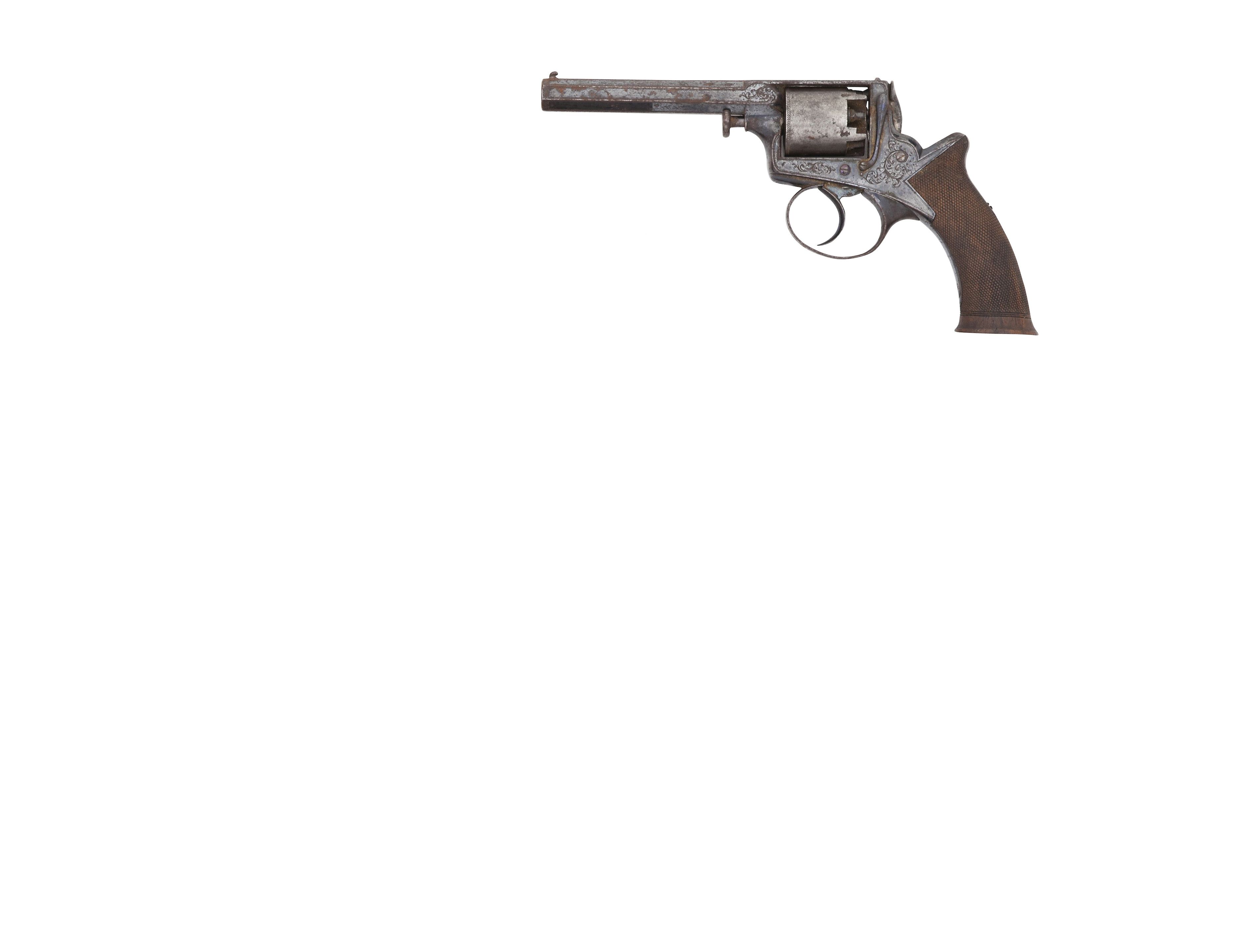 Bonhams : A 120-Bore Percussion Adams Patent 1851 Model Self-Cocking ...