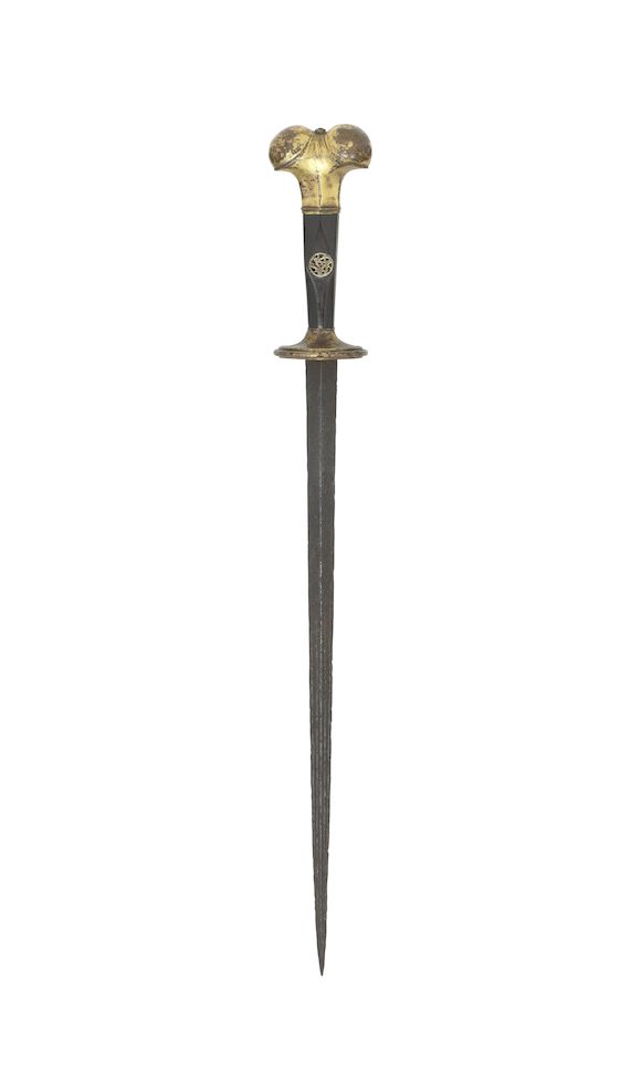 Bonhams : A Rondel Dagger In Medieval Style