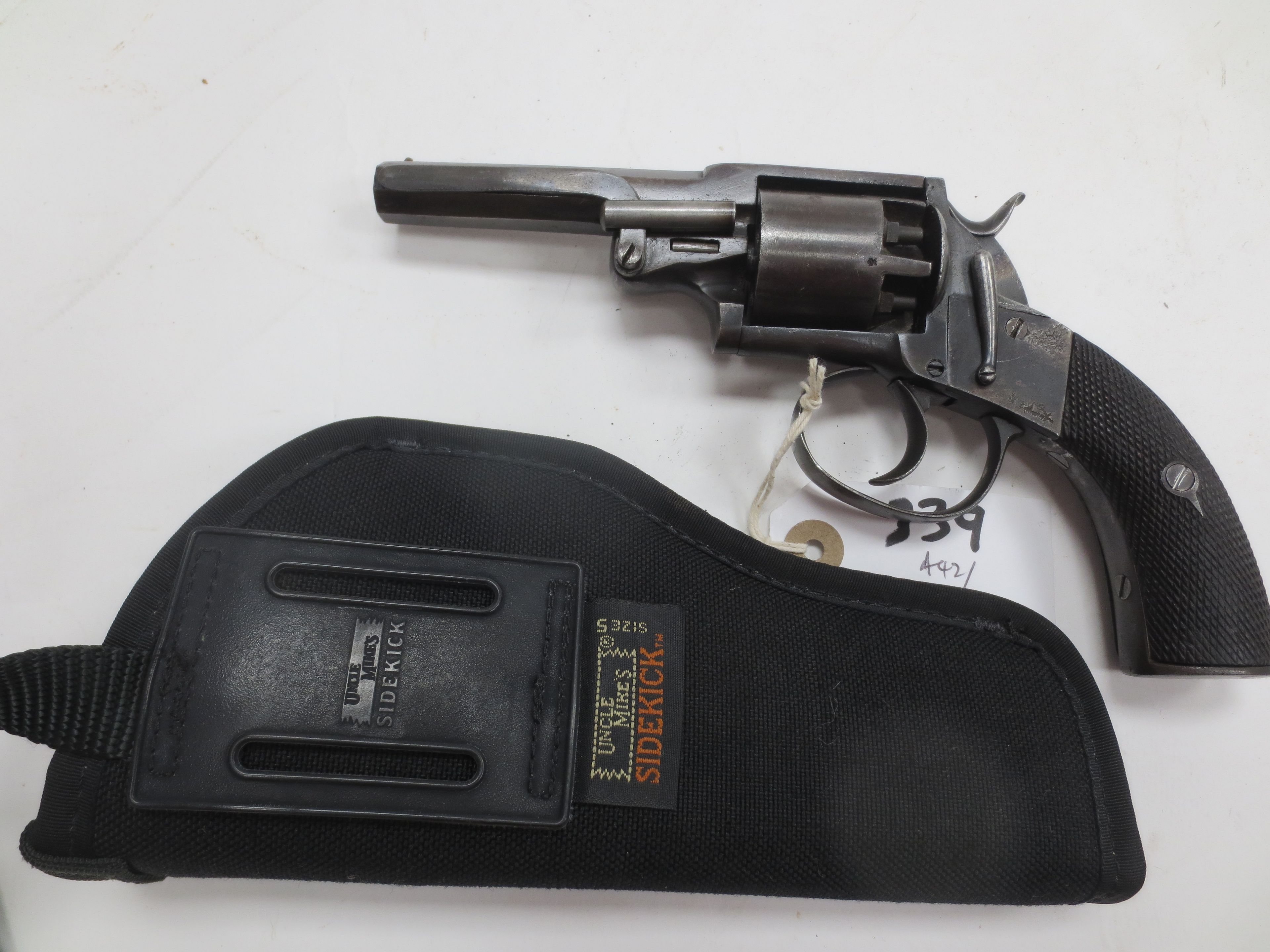 Bonhams : A 120-Bore Percussion Double-Action Five-Shot Revolver Of ...