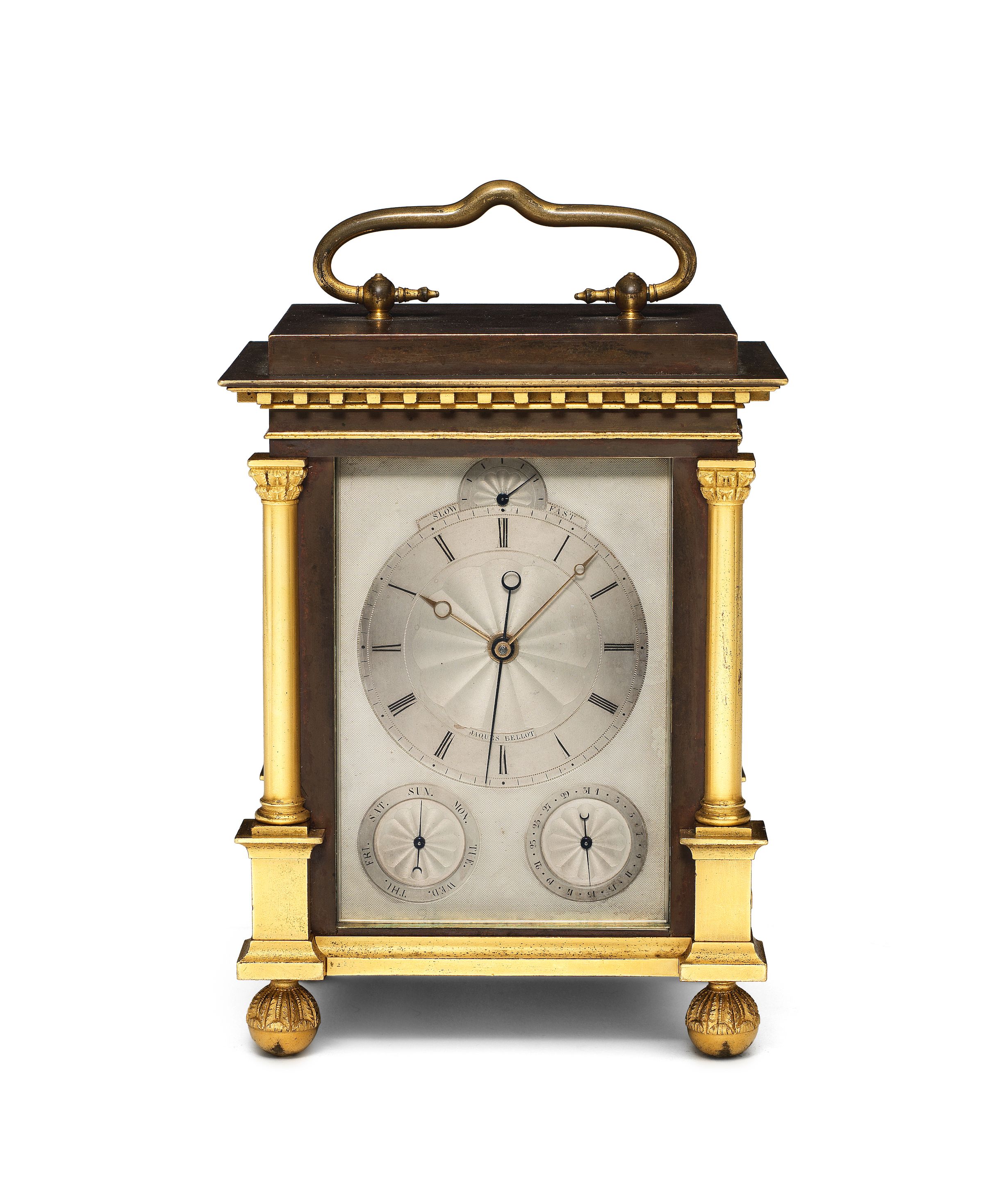 Bonhams : A rare early 19th century Swiss gilt and patinated bronze ...