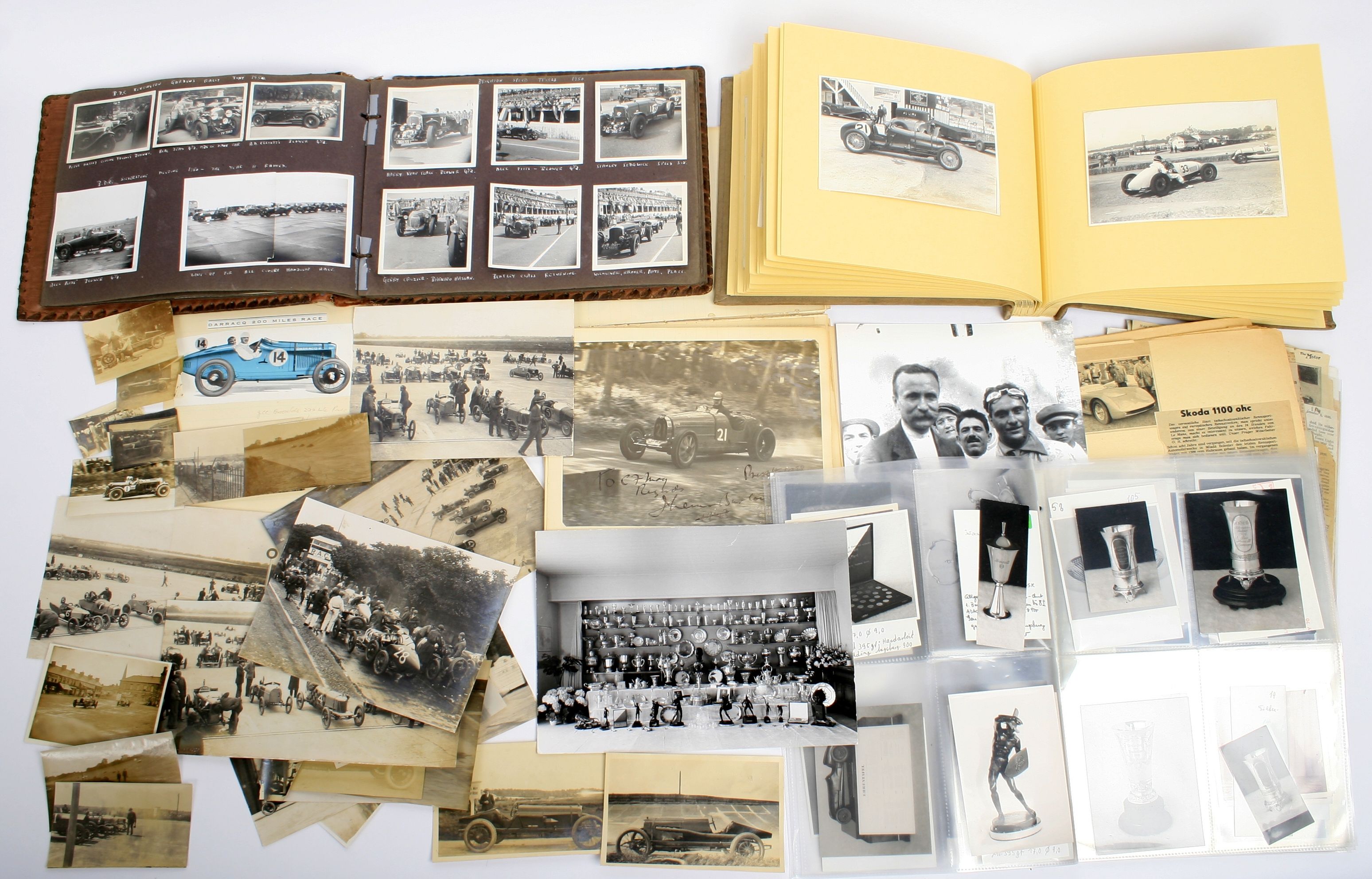 Bonhams Cars : Assorted photographs, photo albums and press cuttings ...