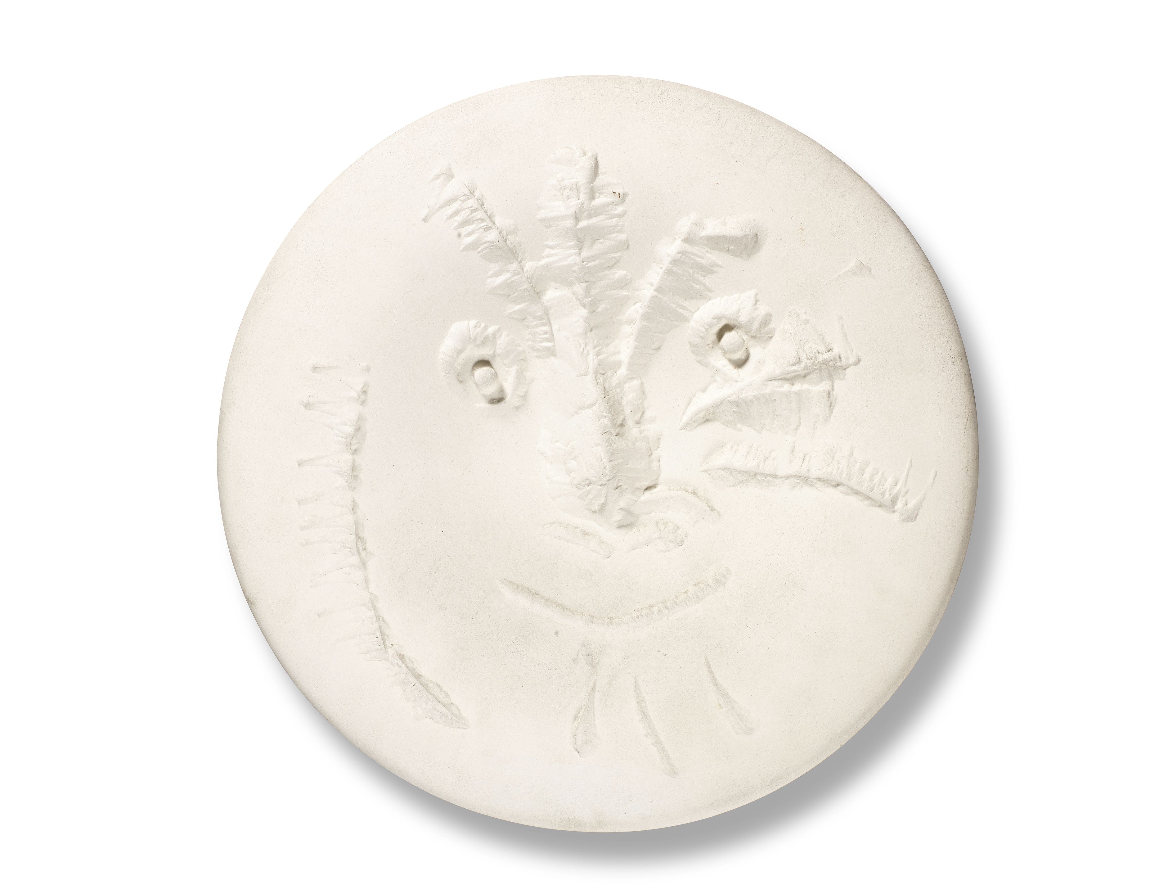 Bonhams : Pablo Picasso (1881-1973) Visage En Gros Relief stamped and ...