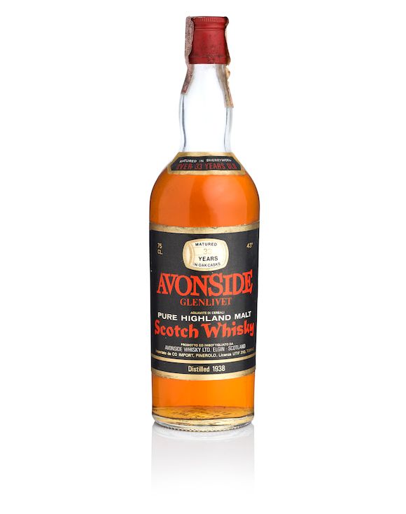 Bonhams : Avonside-Glenlivet-33 year old-1938