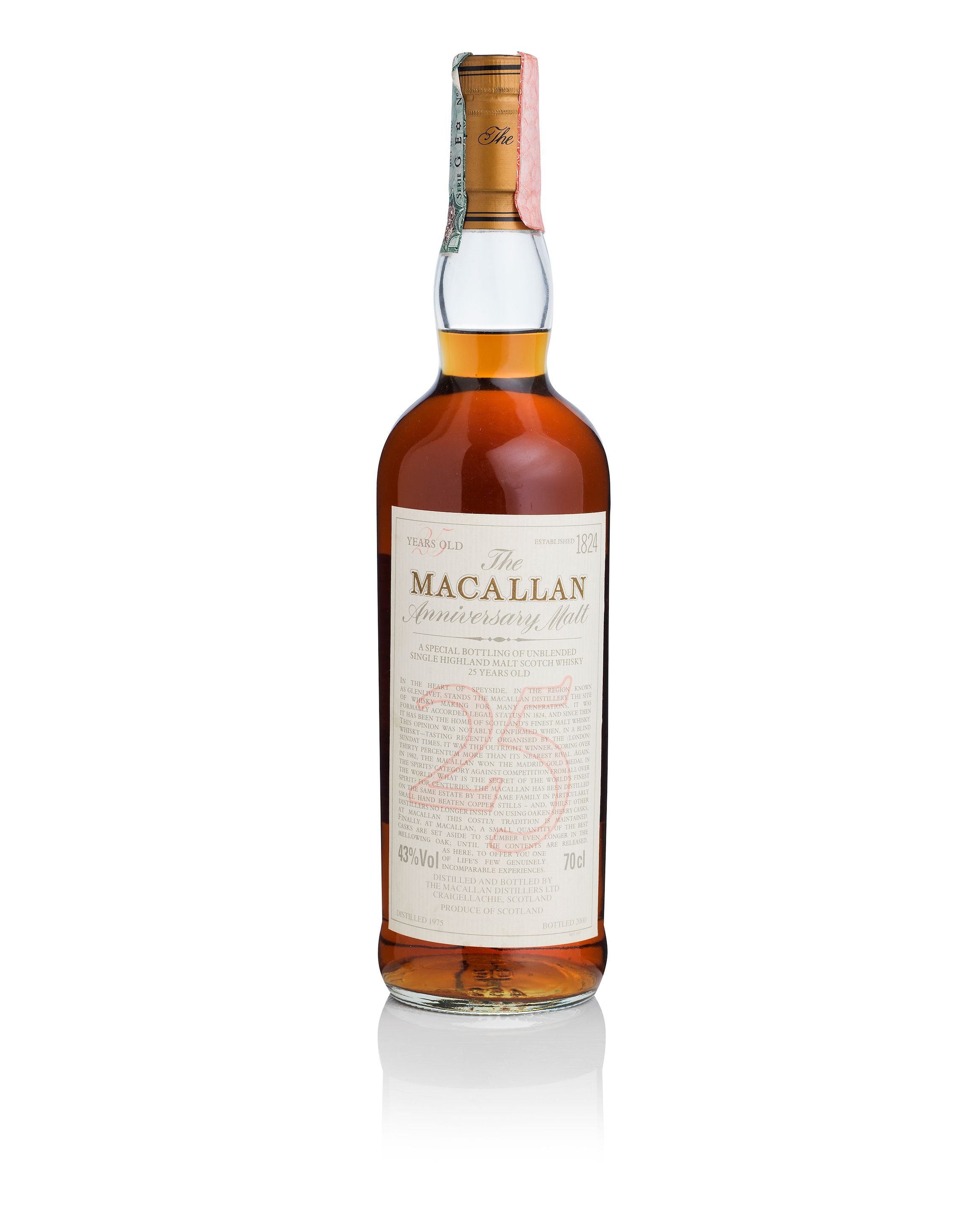Bonhams : The Macallan-25 year old-1975