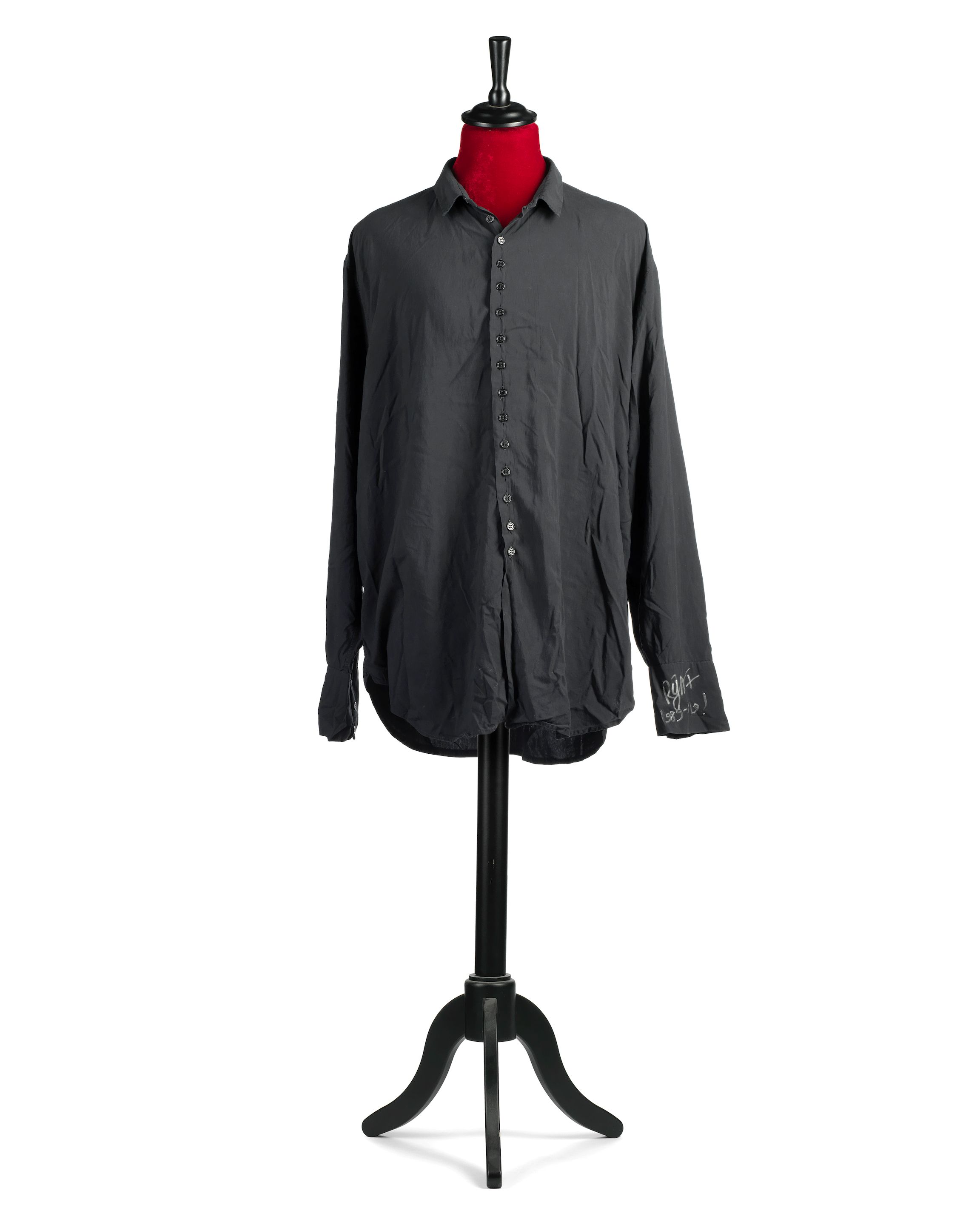 The Cure/Robert Smith: a hand-made shirt worn by Robert Smith during ...