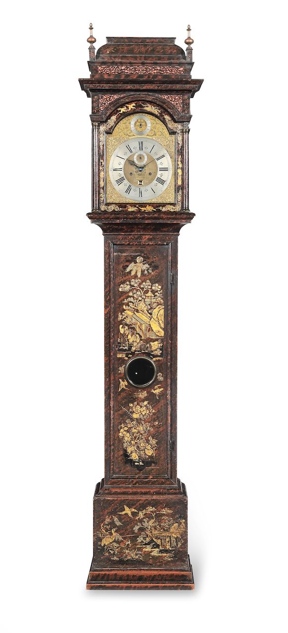 Bonhams : A fine and rare early 18th century faux tortoiseshell ...