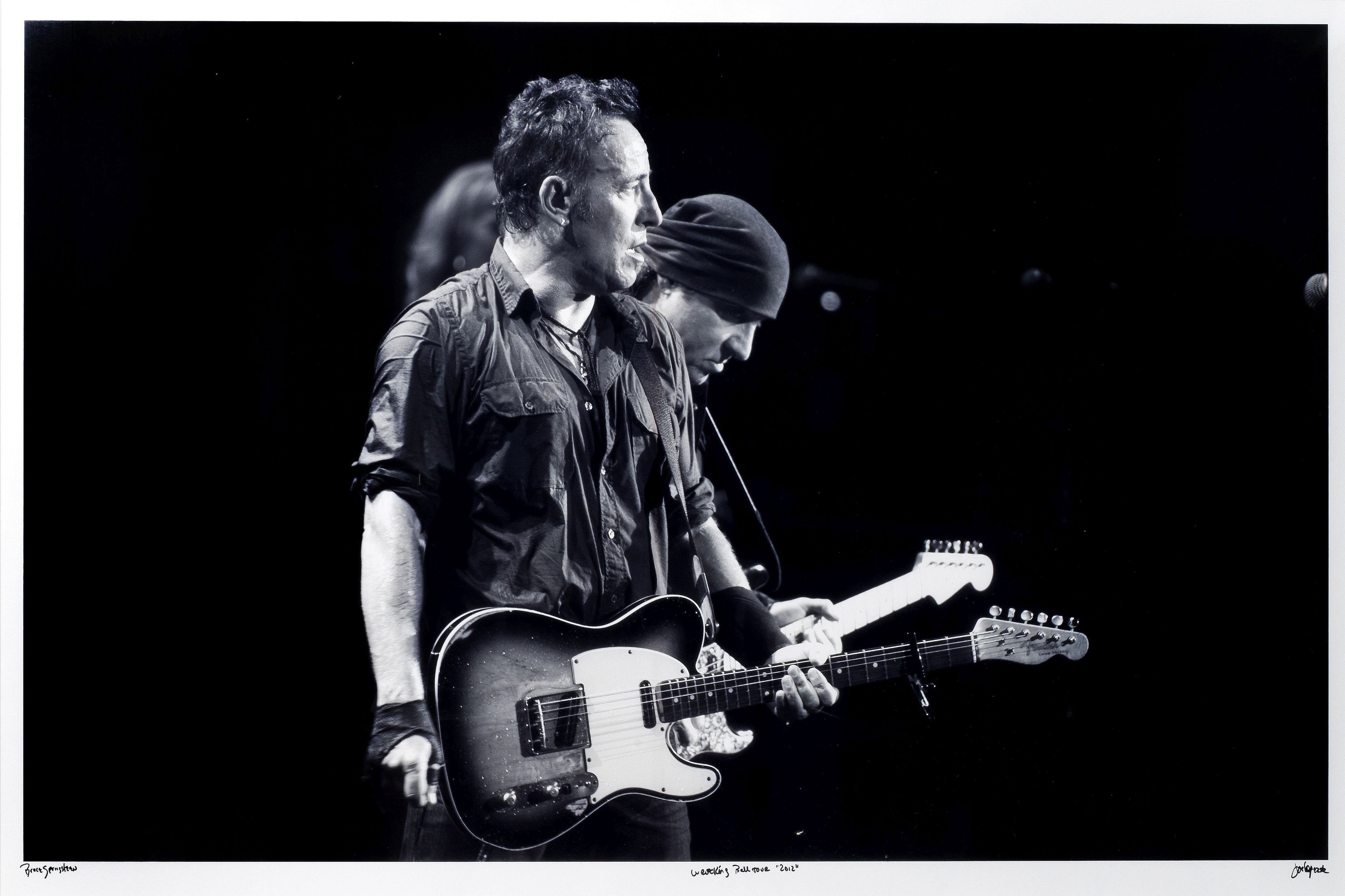 Bonhams : Jo Lopez Bruce Springsteen & Steve Van Zandt, Wrecking Ball ...