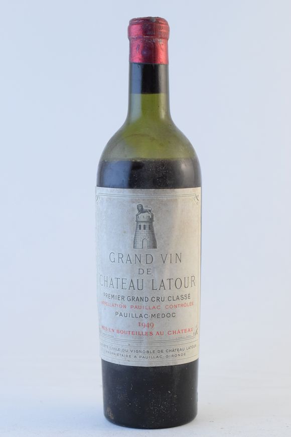 Bonhams : Château Latour 1949, Pauillac 1er Grand Cru Classé (1)