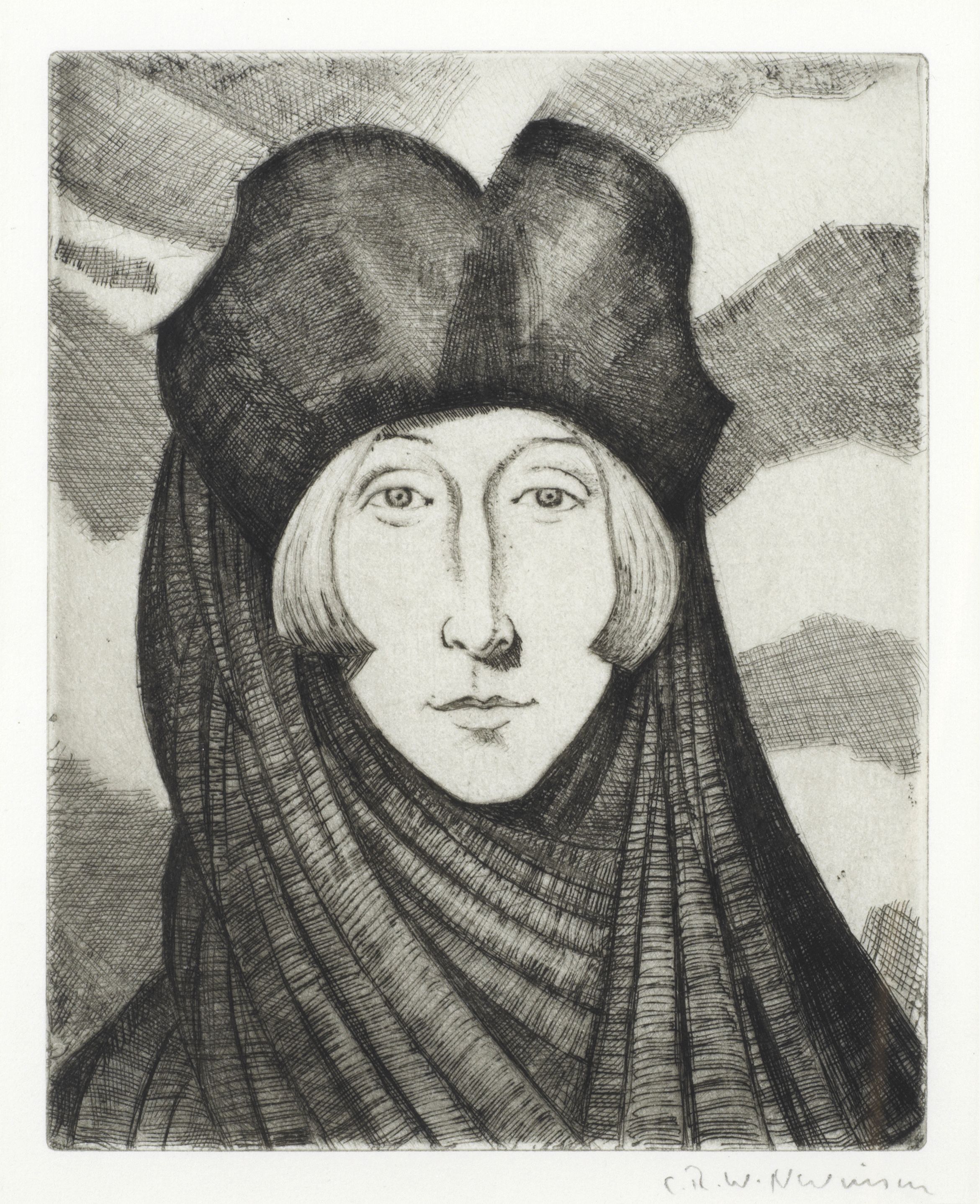 Bonhams : Christopher Richard Wynne Nevinson A.R.A (1889-1946) Portrait ...
