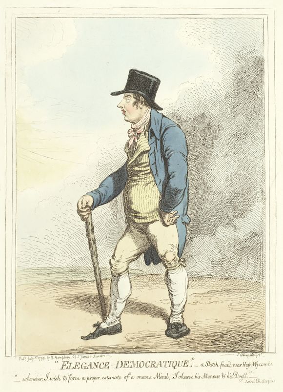 Bonhams : James Gillray (British, 1757-1815) Horrors of the Irish-Union ...