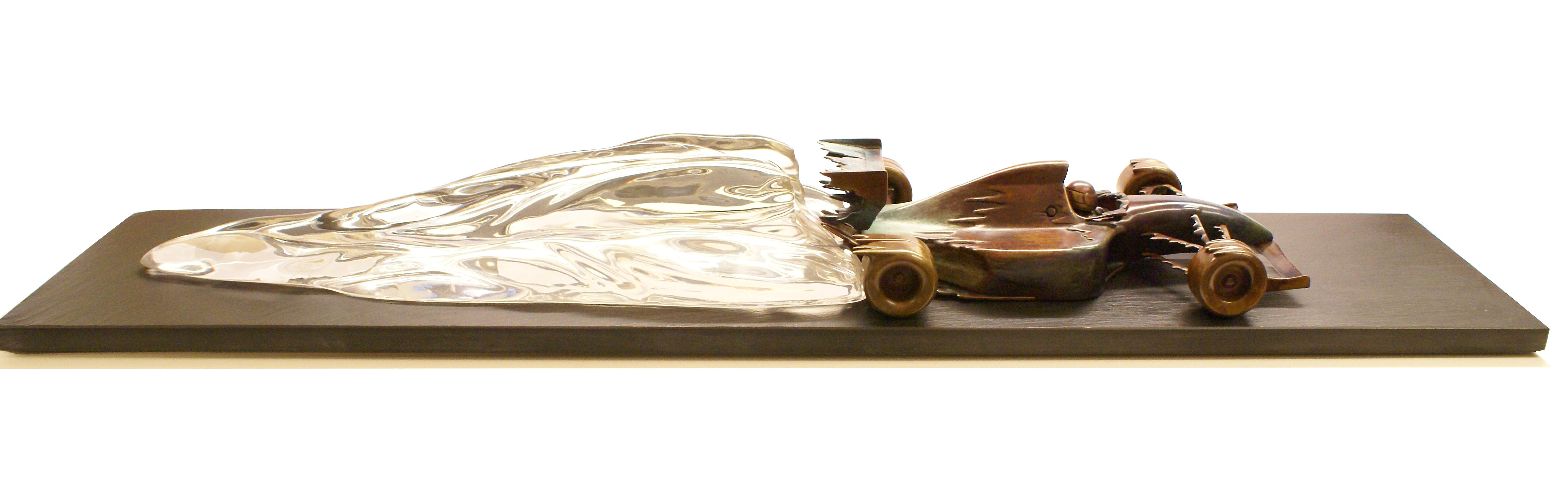 "AYRTON SENNA DA SILVA", SCULPTURE BRONZE EN EDITION LIMITEE DE LA ...