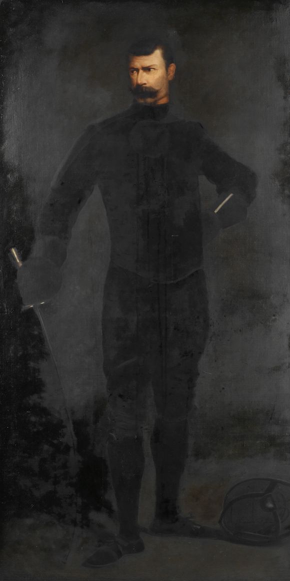 Bonhams : Vereker Monteith Hamilton (British, 1856-1931) A portrait of ...