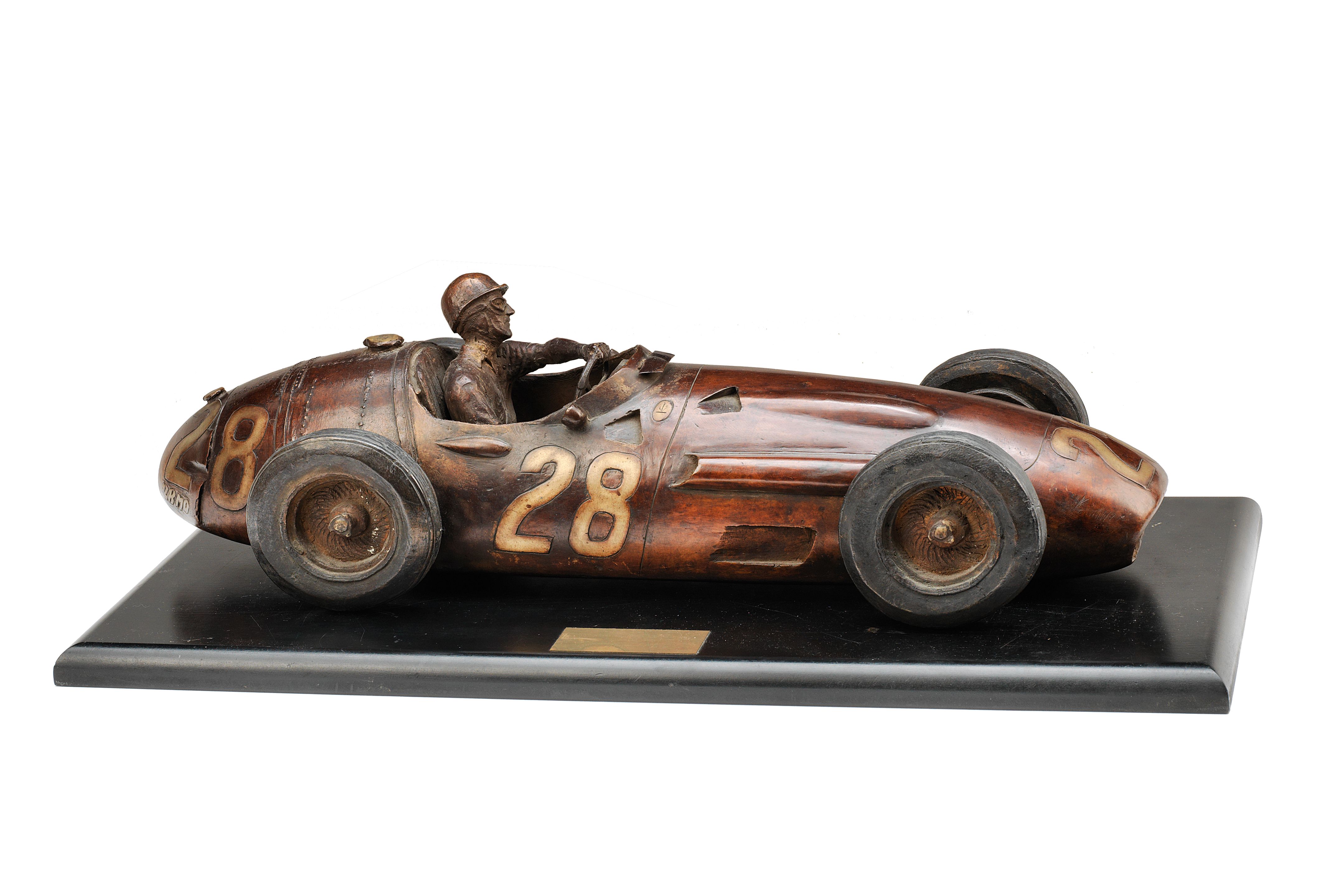 Bonhams Cars : GORDON CHISHOLM, "MASERATI 250F", BRONZE EN EDITION ...