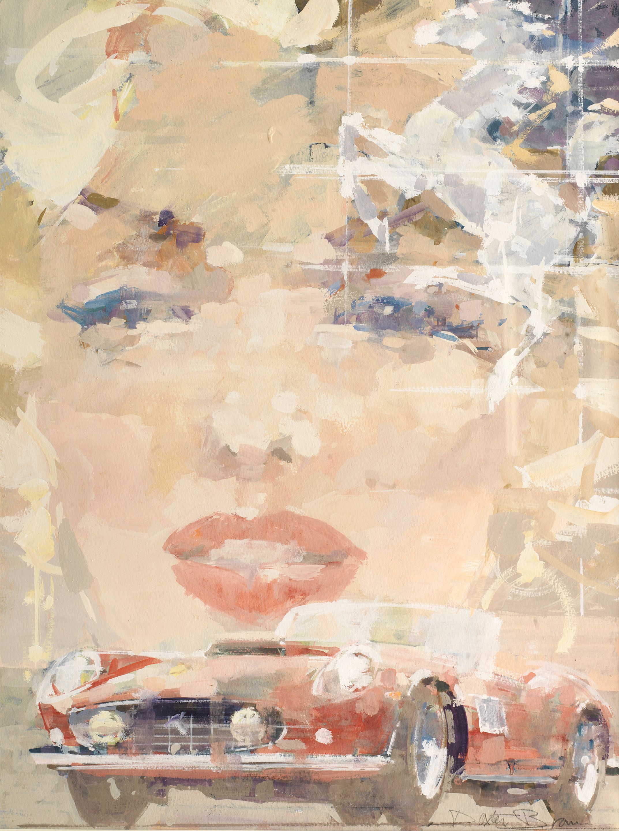 Bonhams Cars : "MARILYN FERRARI STUDY #2", DEXTER BROWN (1942- ),