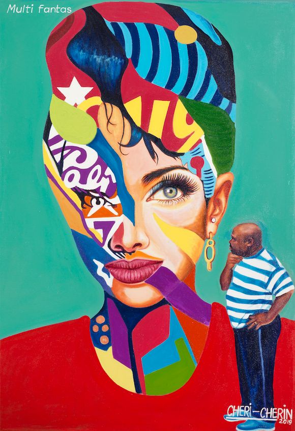 Bonhams : Cheri Cherin (Democratic Republic of Congo, born 1955) Multi ...