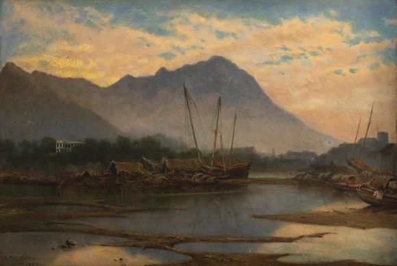 Bonhams : James Billington Coughtrie (British, active 1863-1914) A view ...
