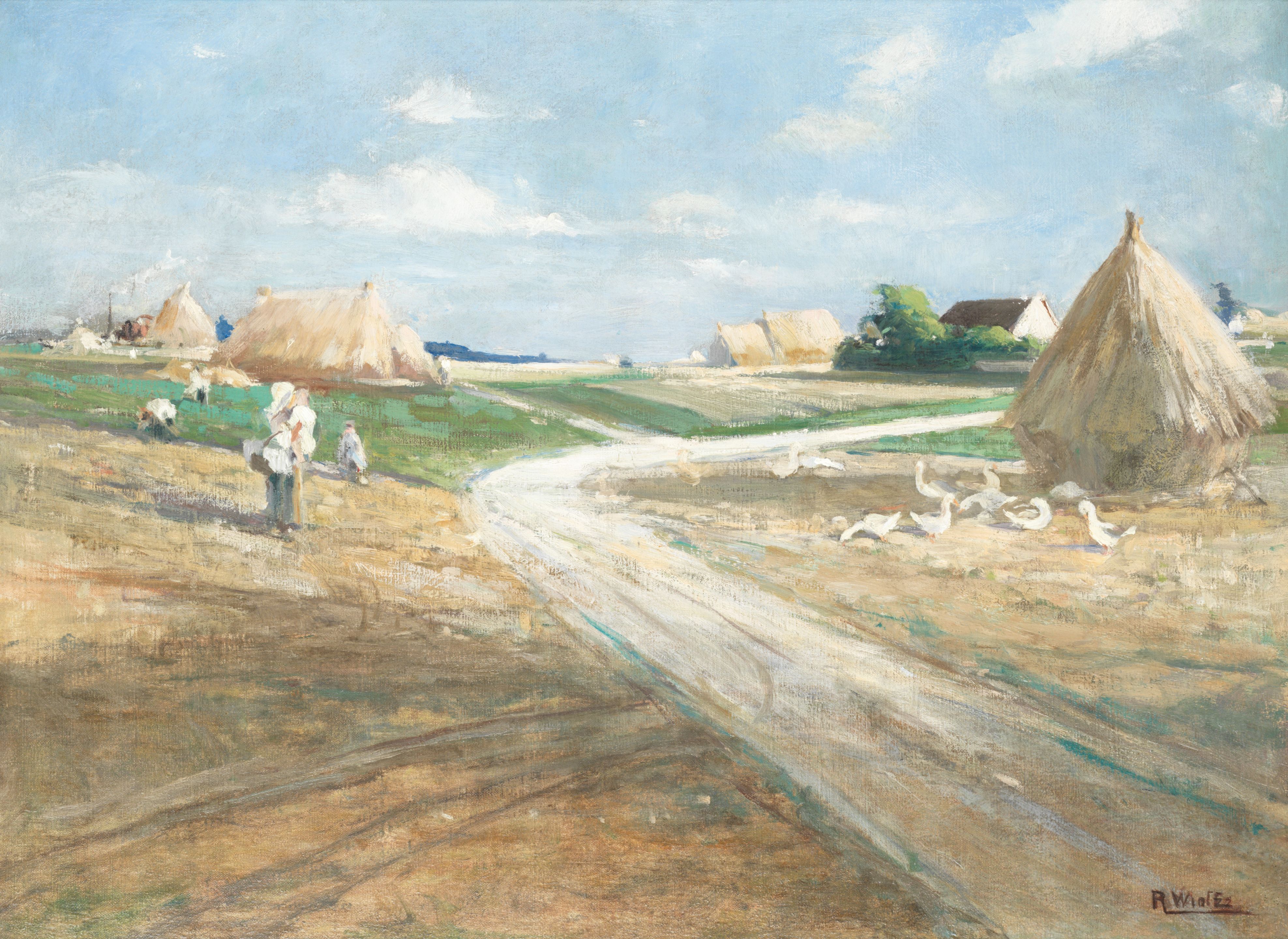Bonhams : Raymond Wintz (French, 1884-1956) Les Foins