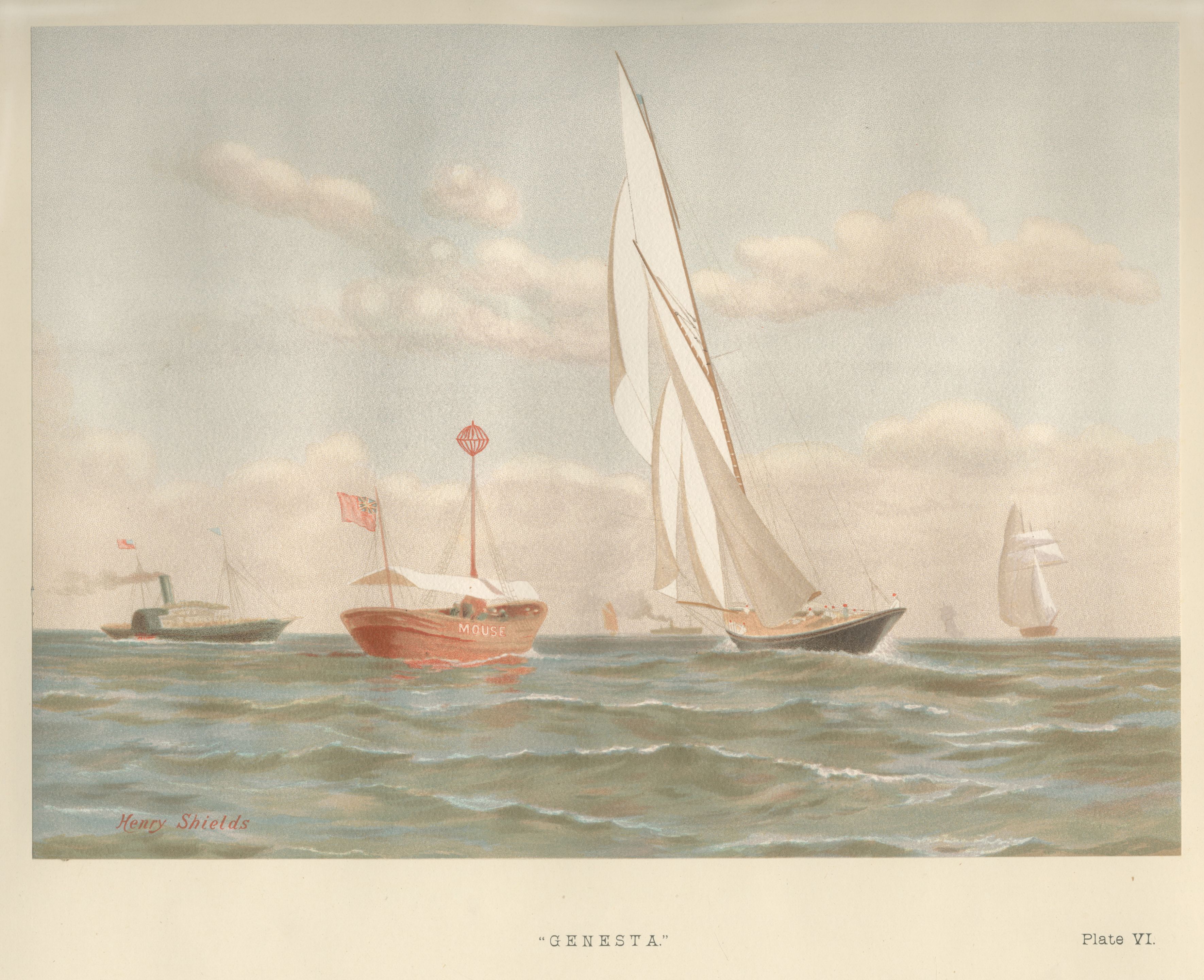 Bonhams : YACHTS MEIKLE (JAMES) AND HENRY SHIELDS. Famous Clyde Yachts ...